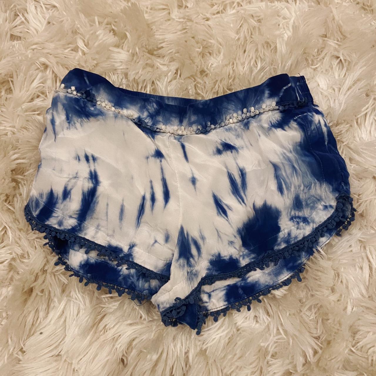 Gypsy Tie Dye Shorts in perfect condition - Depop