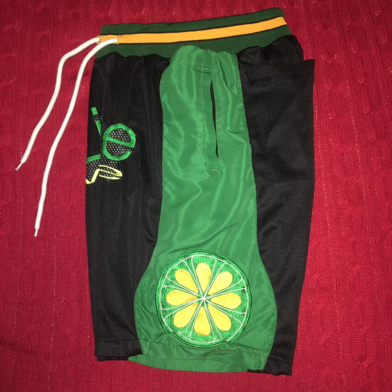 Hollywood Hunna Lime Wire Shorts - Depop