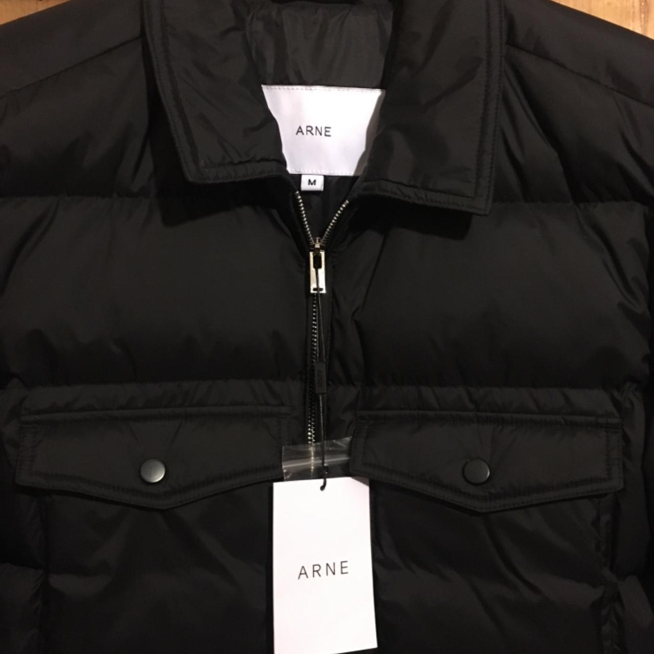 Men ARNE puffer cost Brand new with tags Black... - Depop