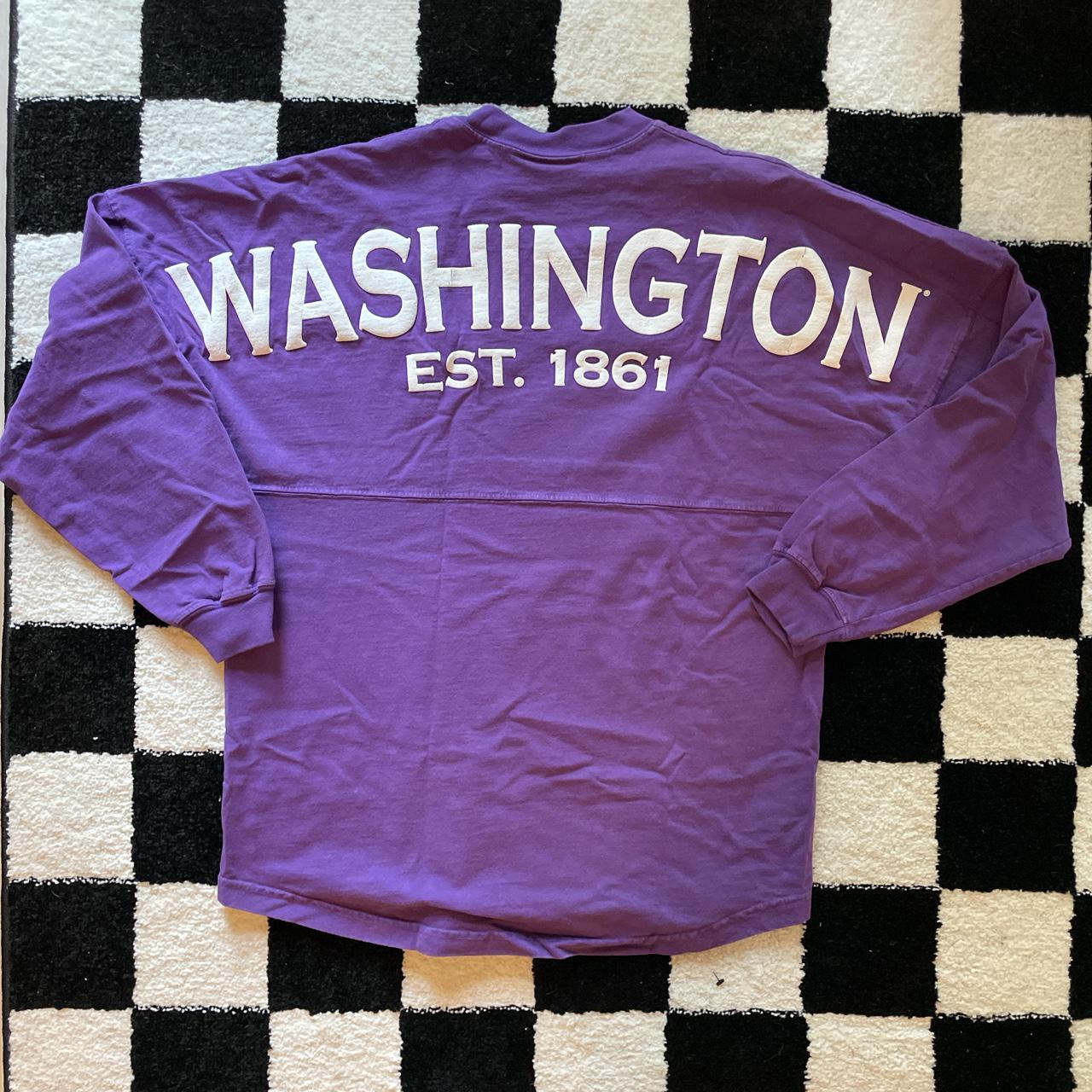 university of washington uw huskies spirit jersey... | Depop