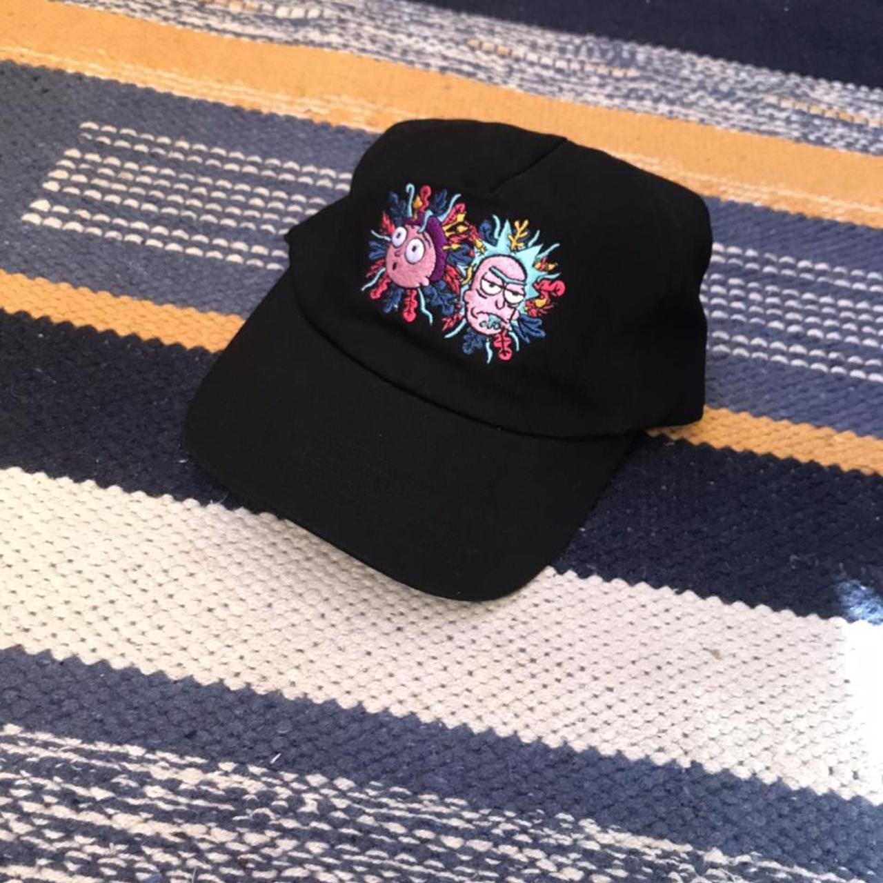Primitive X Rick N Morty Dad hat Worn twice, in... - Depop