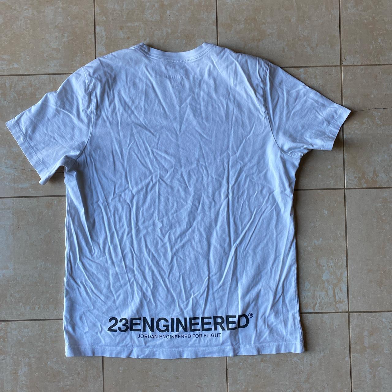 jordan 23 engineered for flight tee shoulders... - Depop
