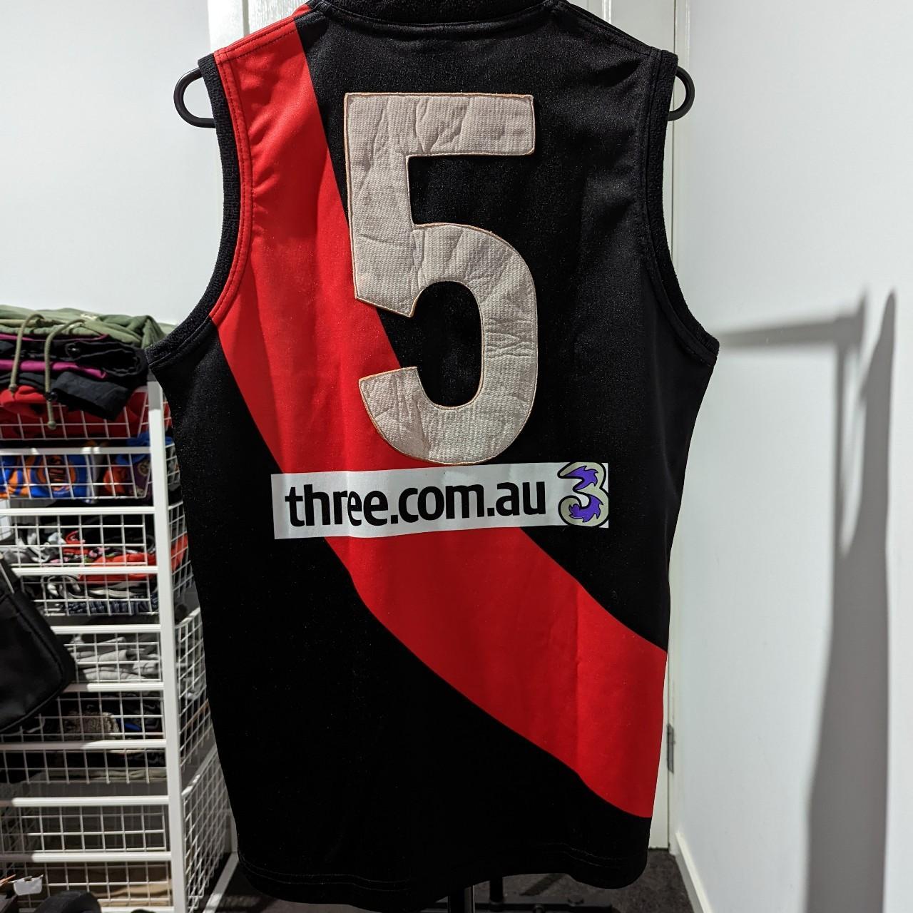 Vintage AFL 2003 Essendon Bombers James Hird Jersey... - Depop