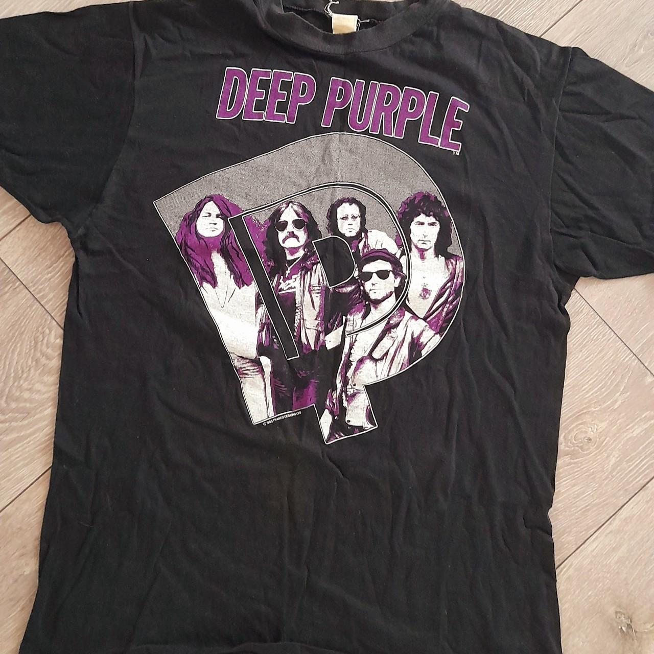 Vintage Deep Purple tour t shirt 1985, very very... - Depop