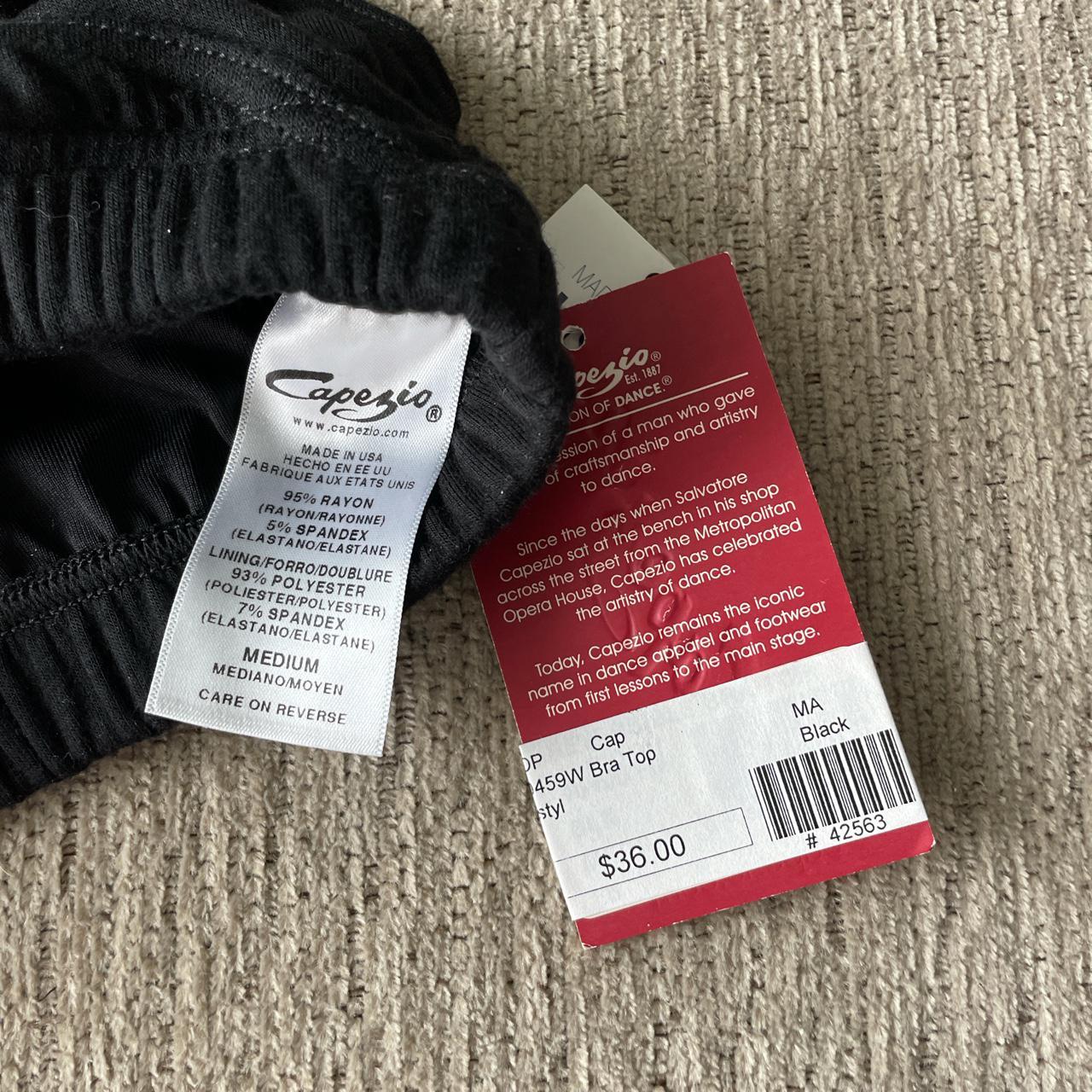 Capezio Women's Black Bra | Depop