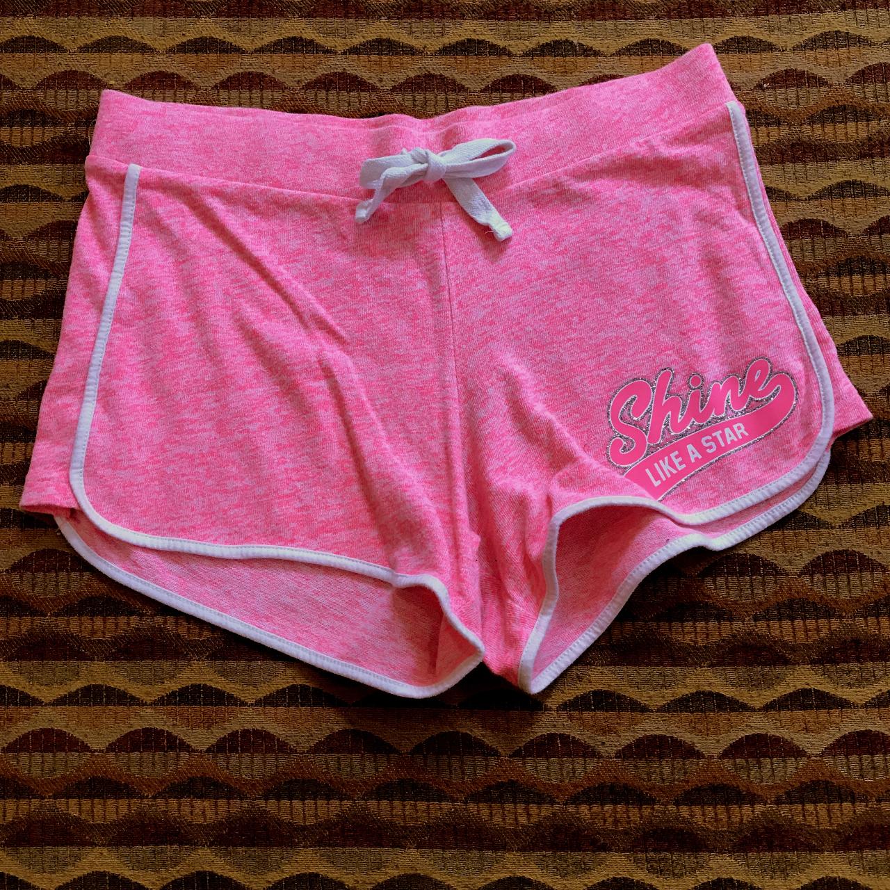 Justice shorts with adjustable drawstring waistband ... | Depop