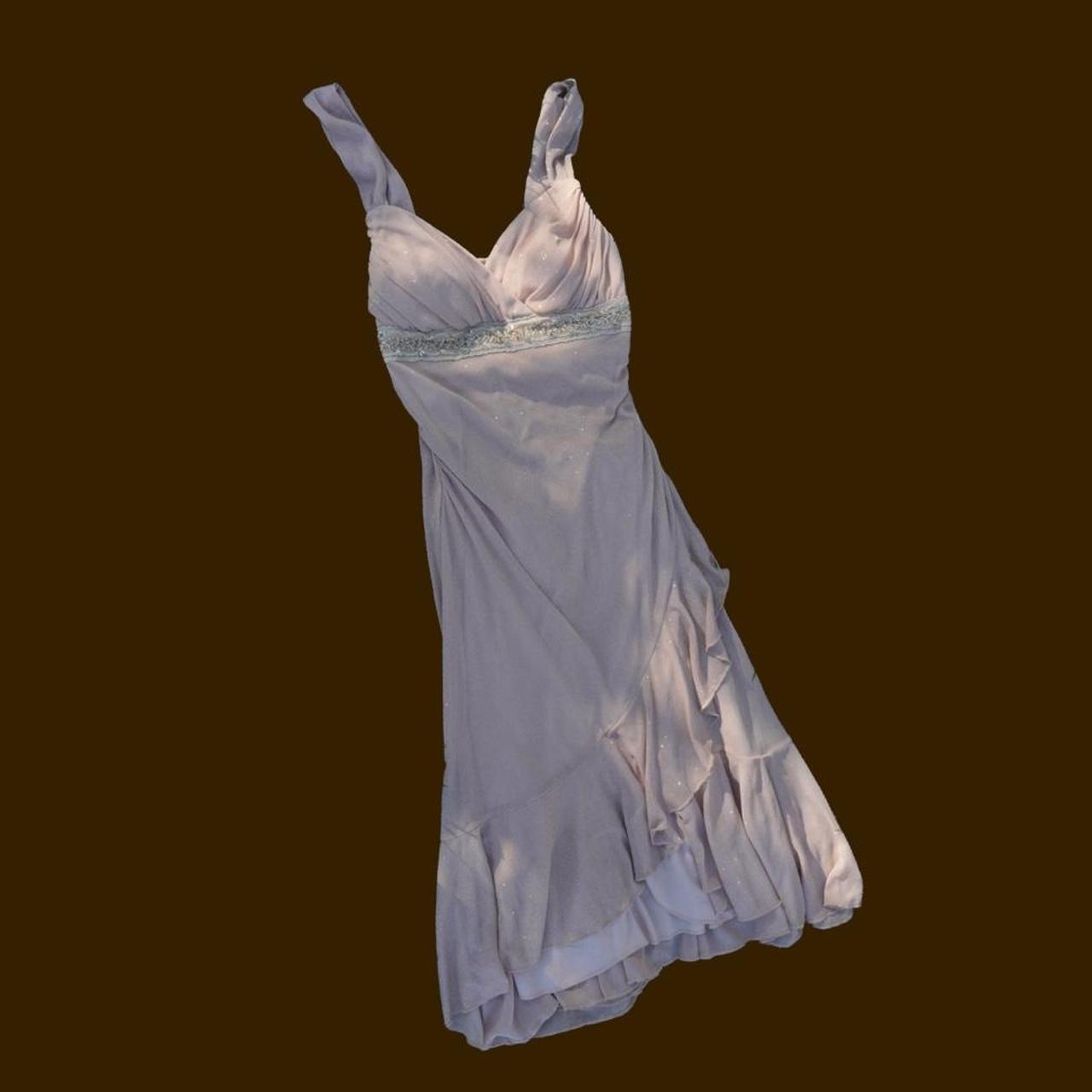 y2k early 2000s city triangles fairy prom dress - Depop