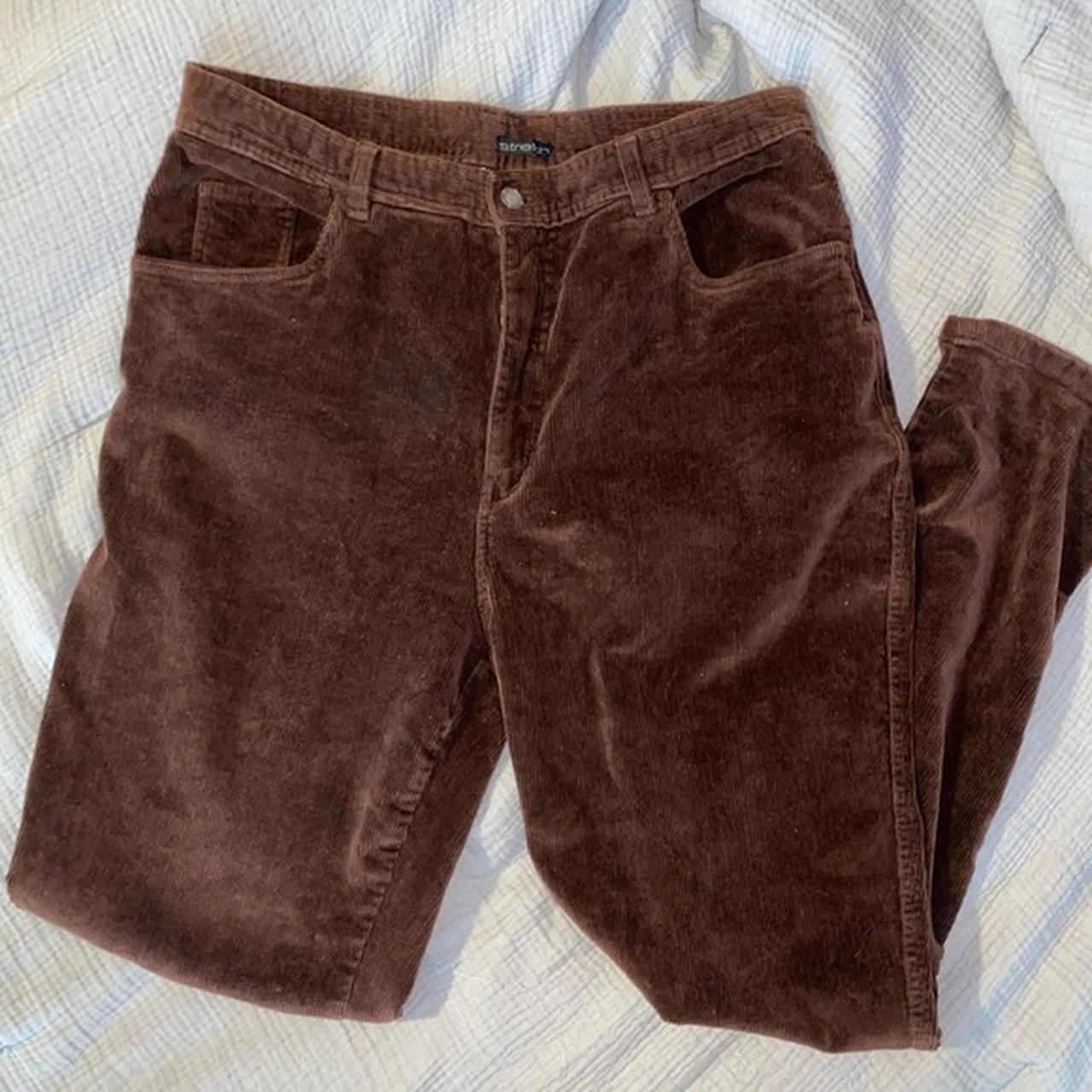 super cute vintage brown corduroy jean size... - Depop