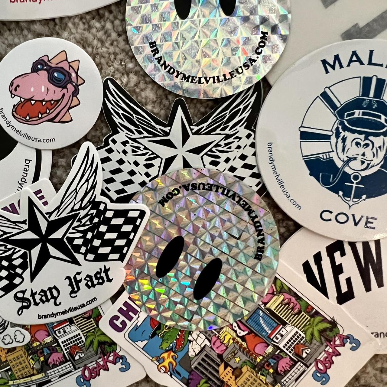 💚Pack of 15 Brandy Melville stickers! 🧡Perfect for... - Depop