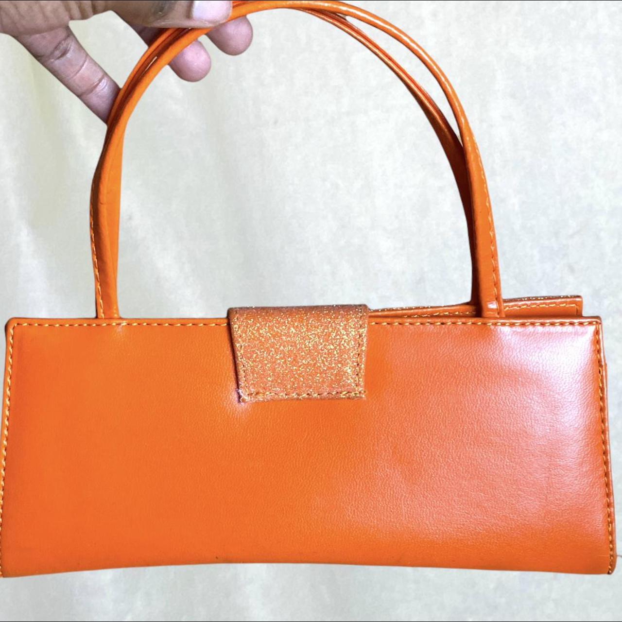Orange Mini Bag Super lovely bag comes with strap,... - Depop
