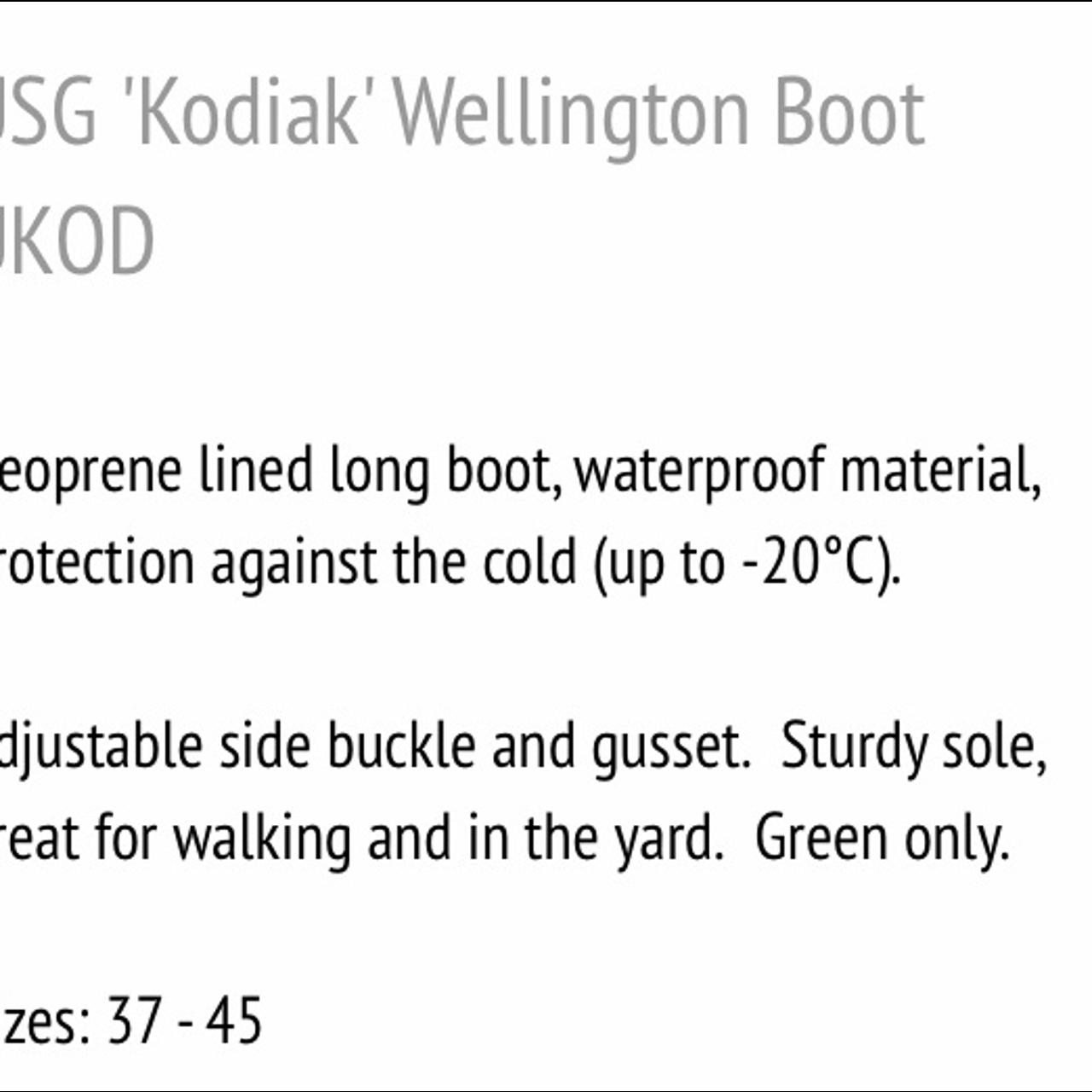 Usg crosslander kodiac wellies size 45 or size 10 I... - Depop