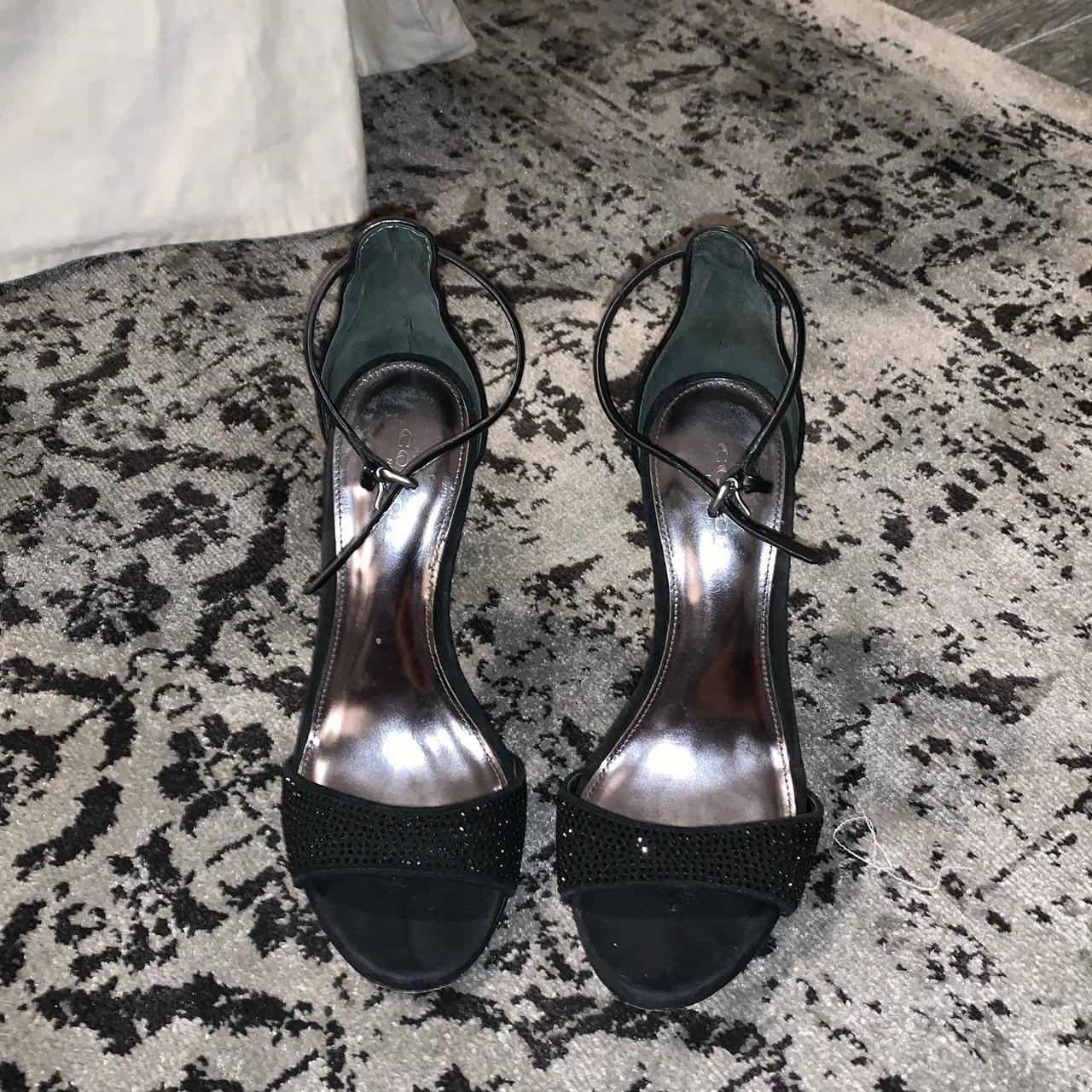 Coach Rhinestone Ankle Strap Sandals Sz 5... - Depop