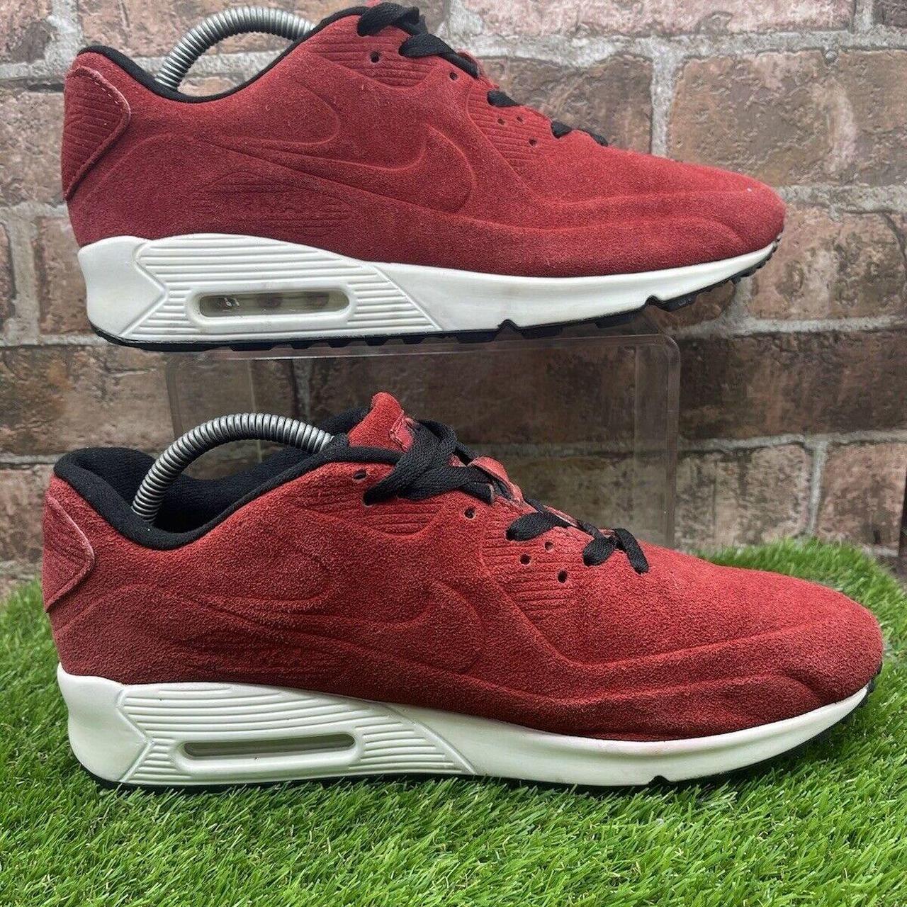 NIKE AIR MAX 90 RED / WHITE RARE 2013 EXCELLENT... - Depop