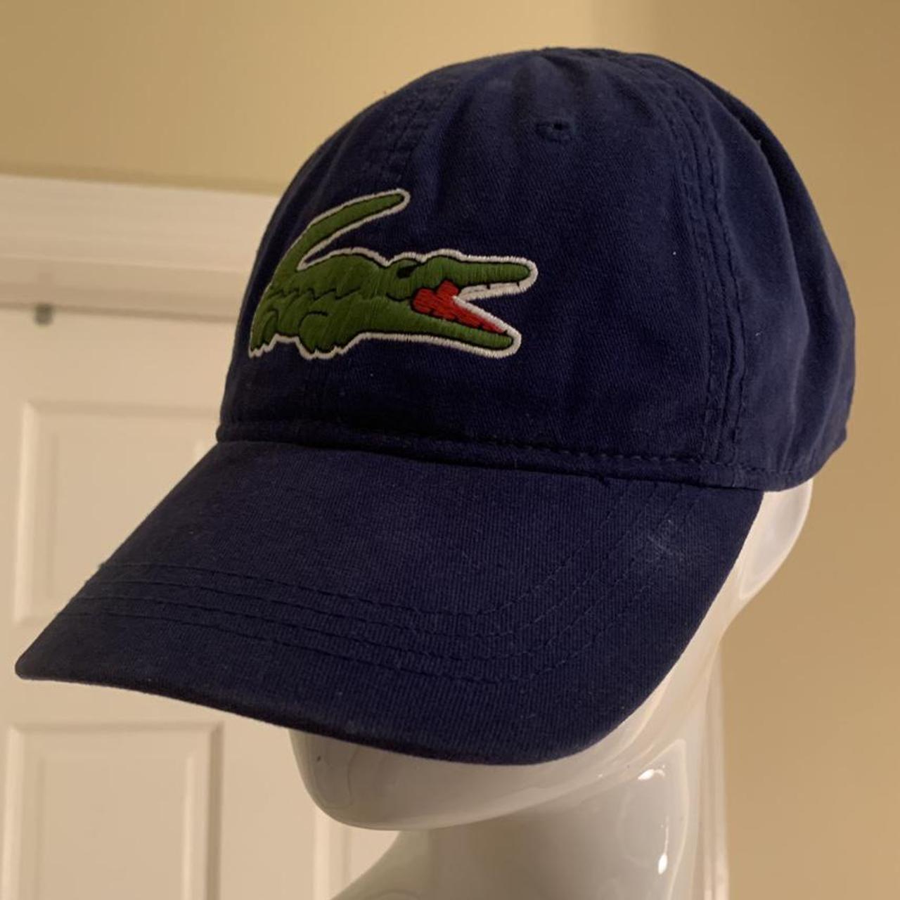 Lacoste Blue Cap RETAIL IS $50 this is a... - Depop