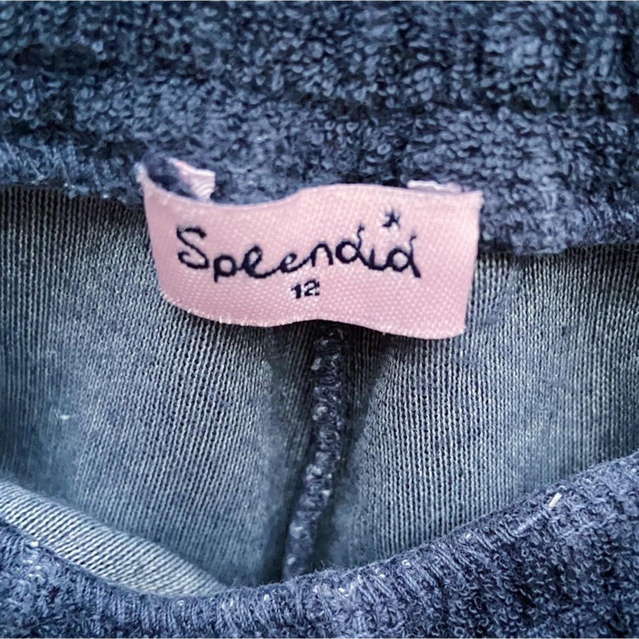 Great navy Splendid Terri cloth shorts! Size note:... - Depop