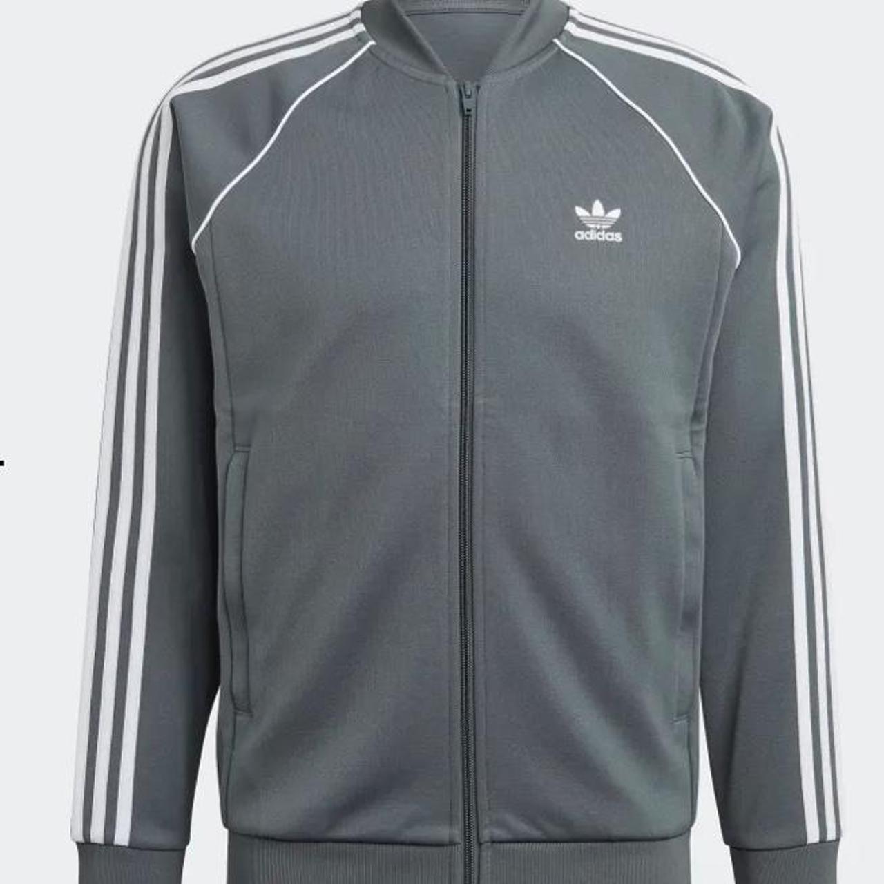Adidas Grey SST Tracktop BRAND NEW!!! - Depop