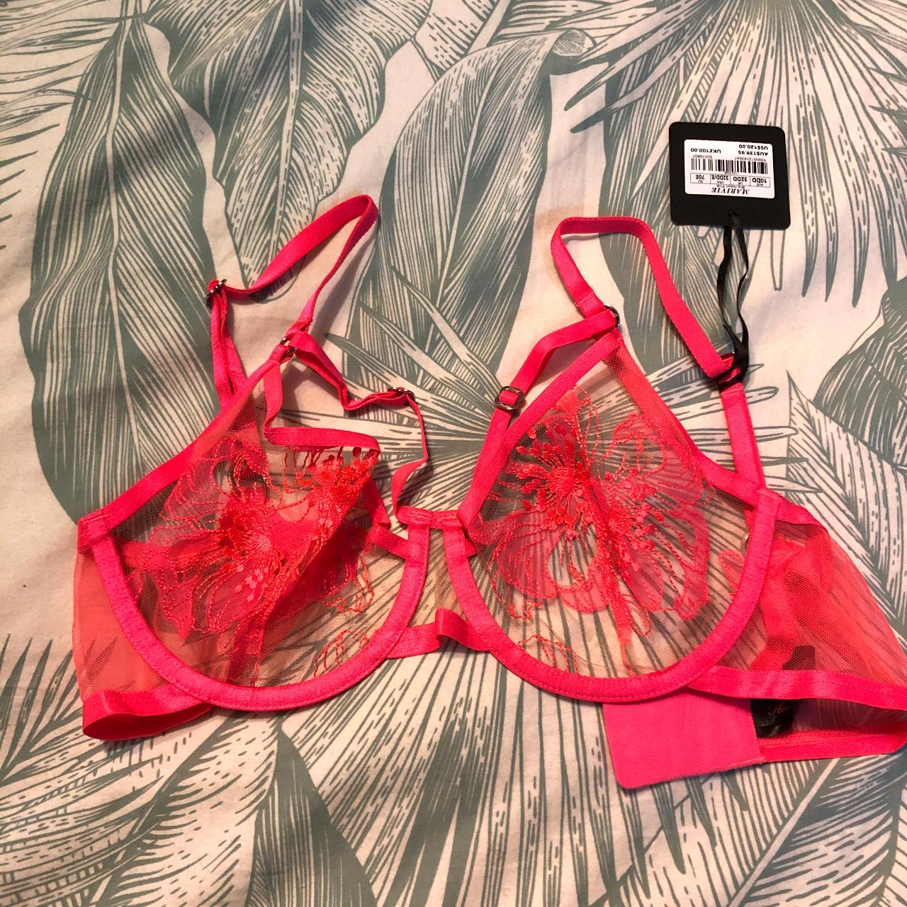 Honey Birdette Marivie bra Size - 10DD Condition -... - Depop