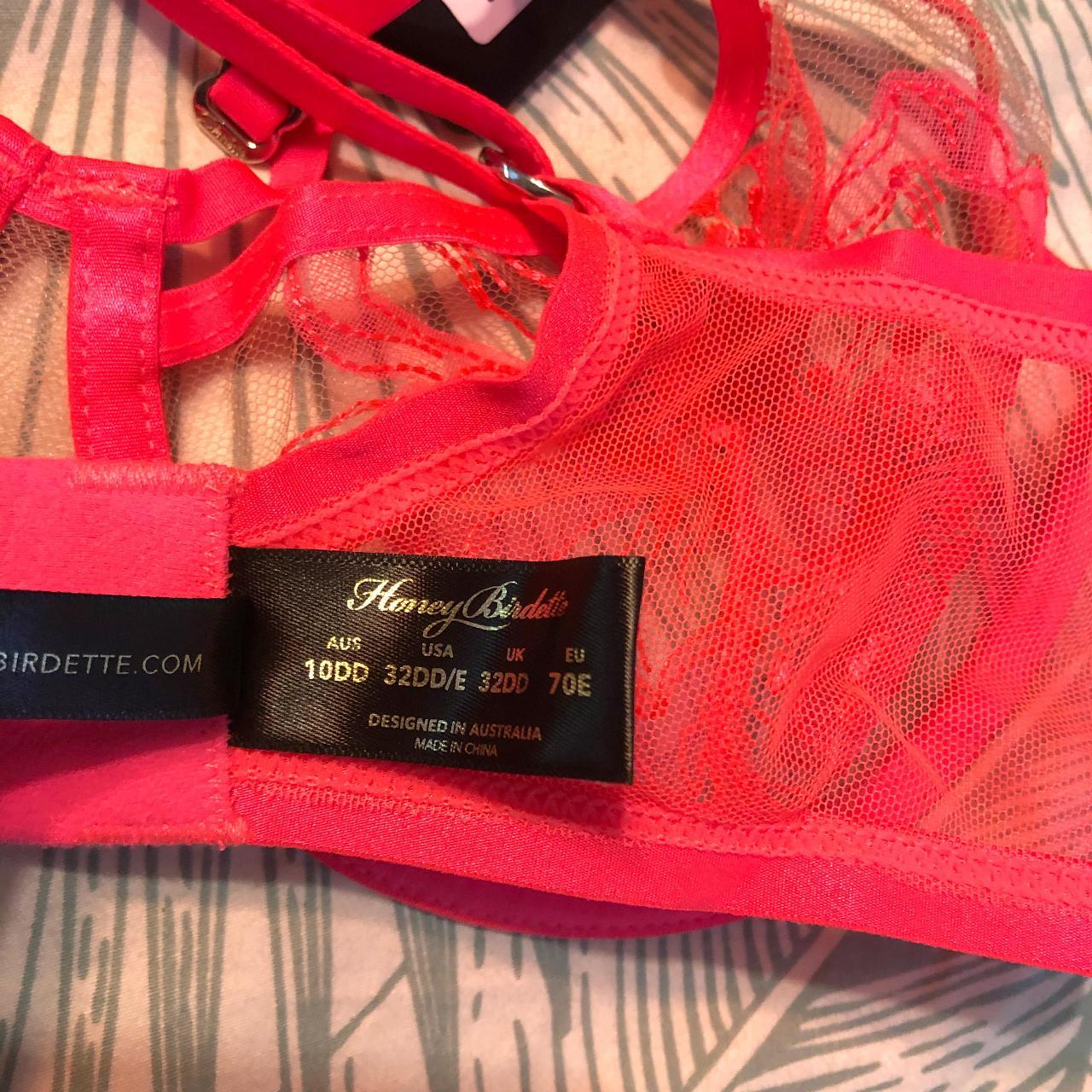 Honey Birdette Marivie bra Size - 10DD Condition -... - Depop
