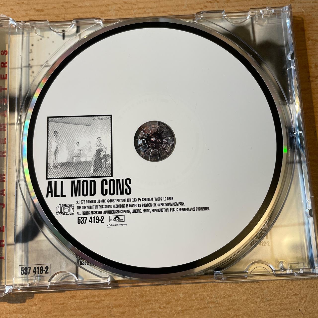 The Jam All Mod Cons Cd Album remastered Polydor... - Depop
