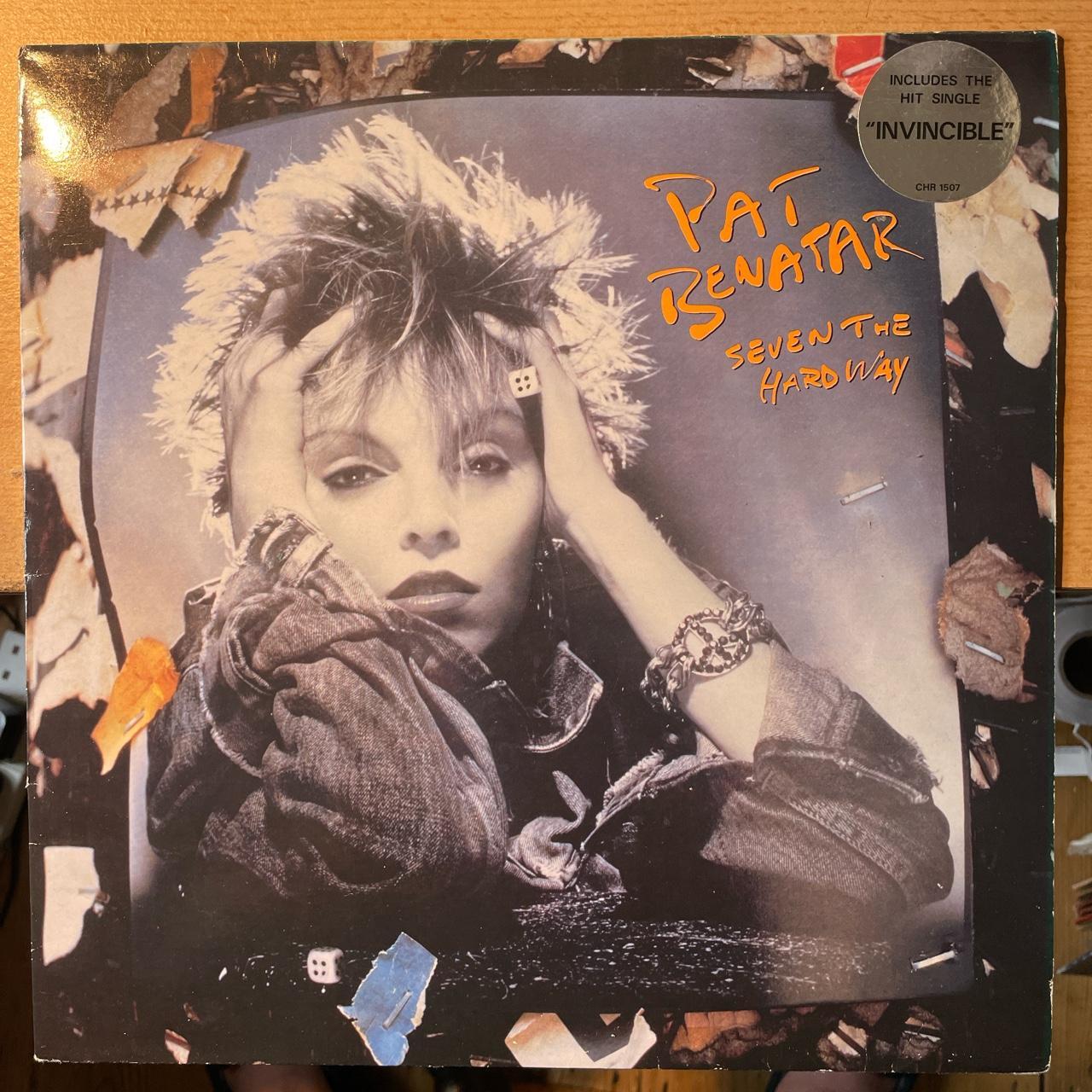 Pat Benatar Seven the hard way Vinyl lp record +... - Depop