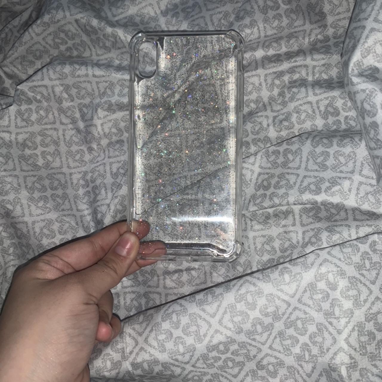 heavy duty iphone xmax phone case 🥰 very glittery... - Depop