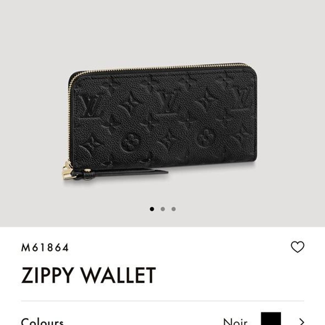 Louis Vuitton Genuine Zippy wallet. Used minimally... - Depop