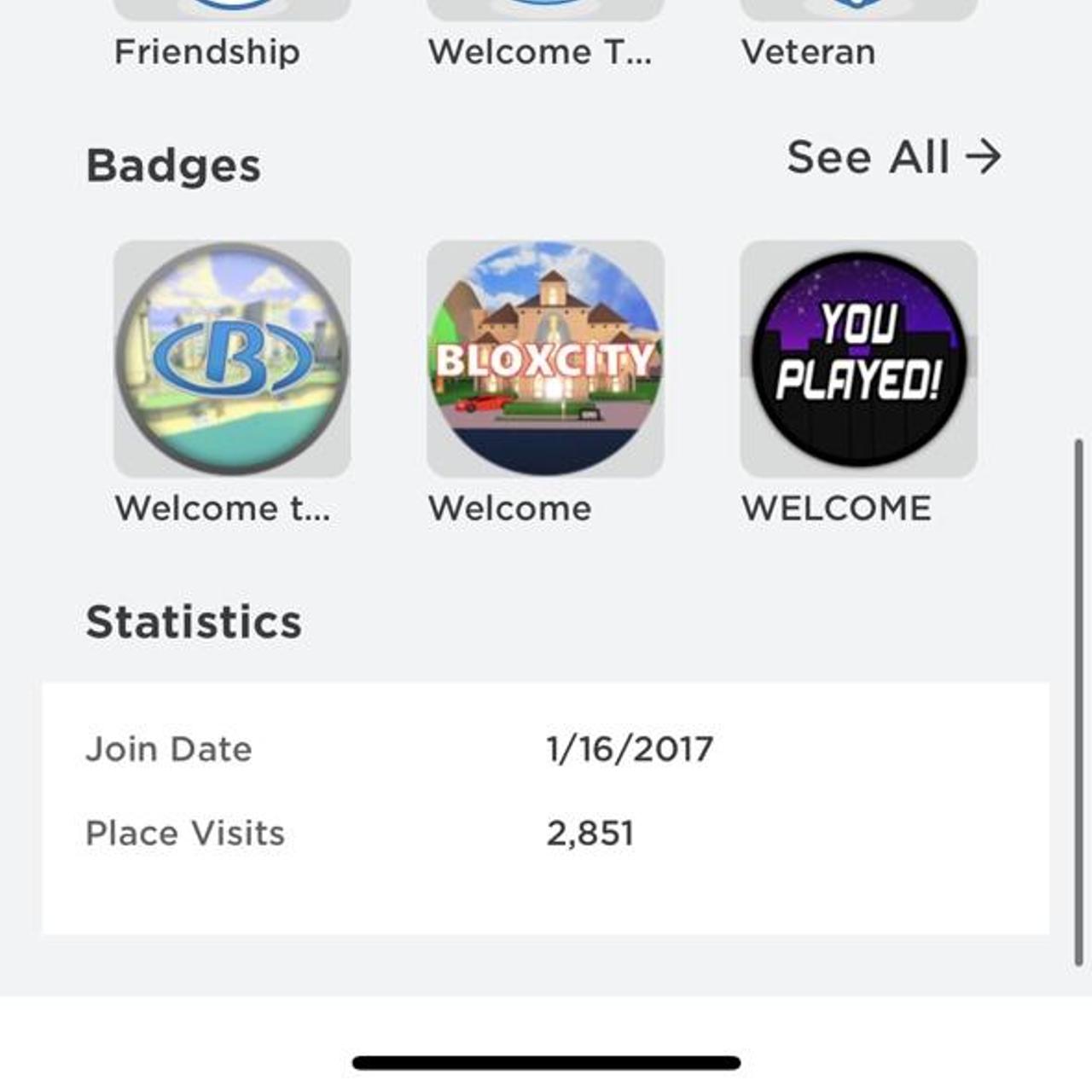 Roblox account, 2017, rich Robux, roblox, Please... - Depop