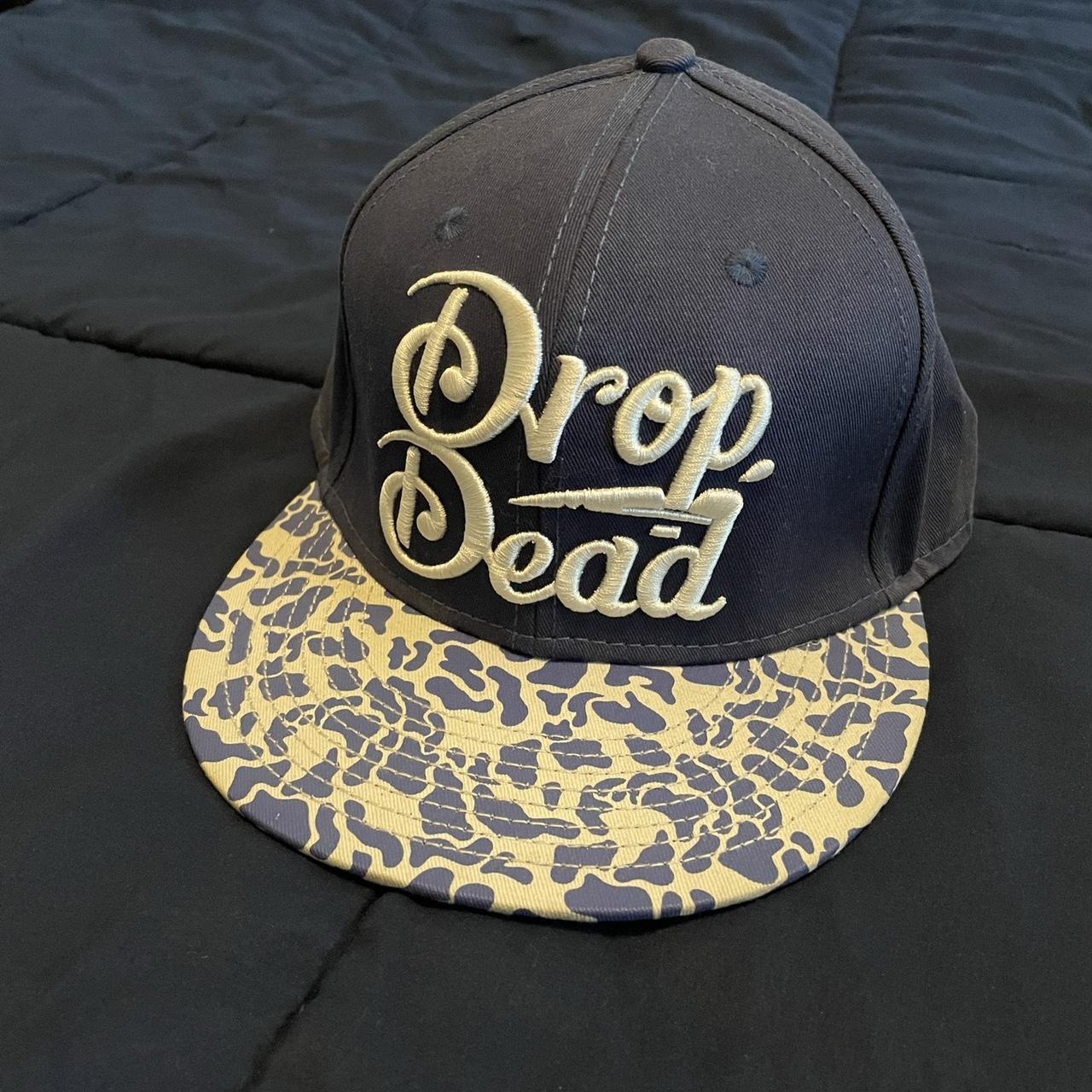 Dead stock dropdead flat brim snapback hat. Barely... - Depop