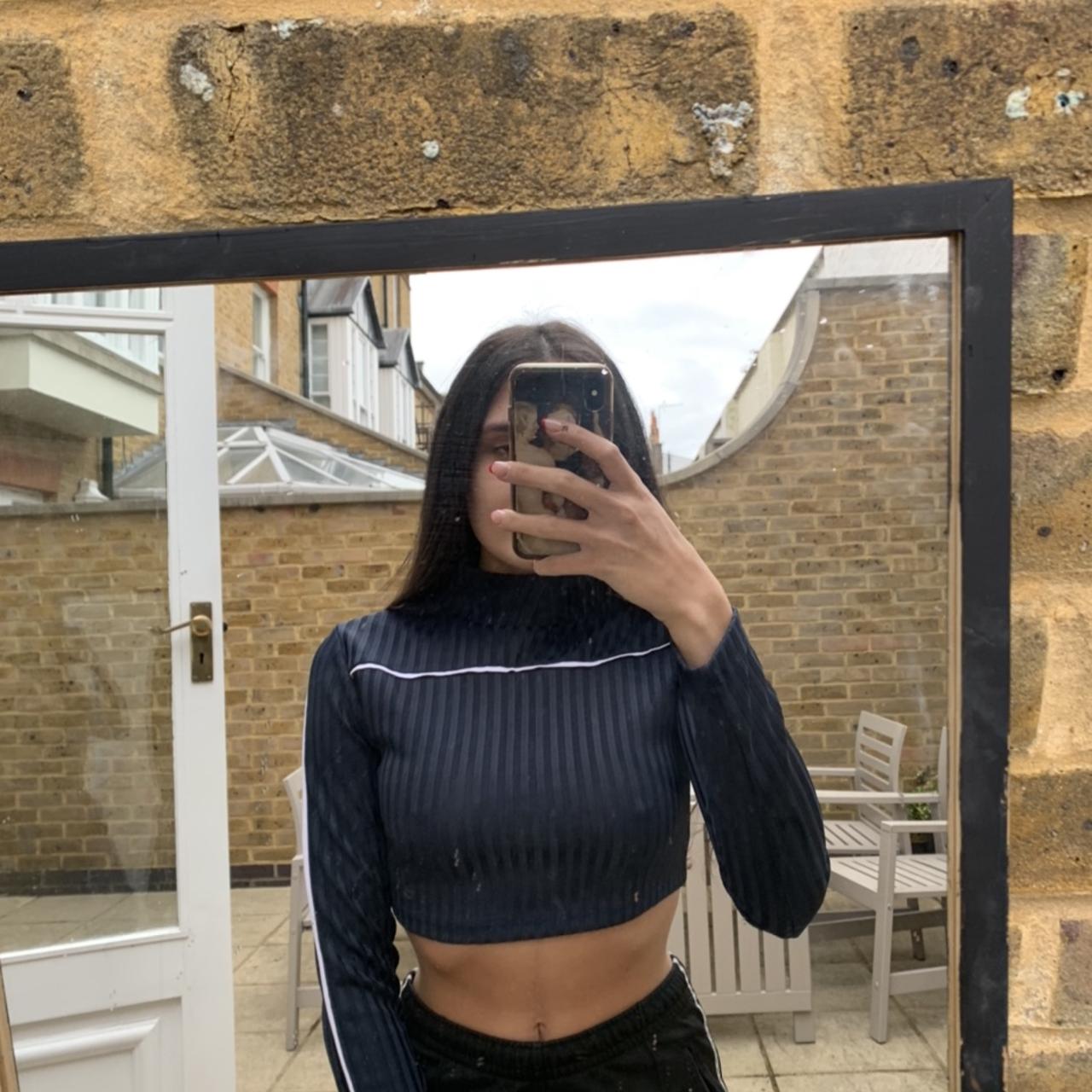 ASOS UK 8 - never worn - cute blue cropped... - Depop