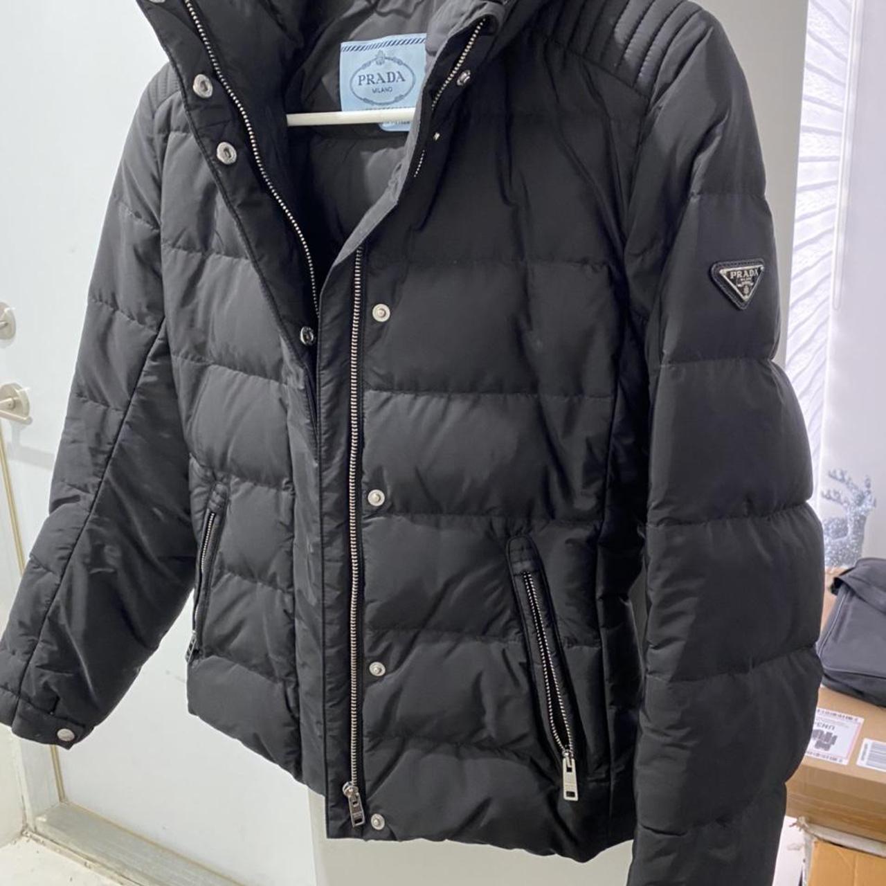 Women’s Prada Jacket Black size 40 Fits size... - Depop