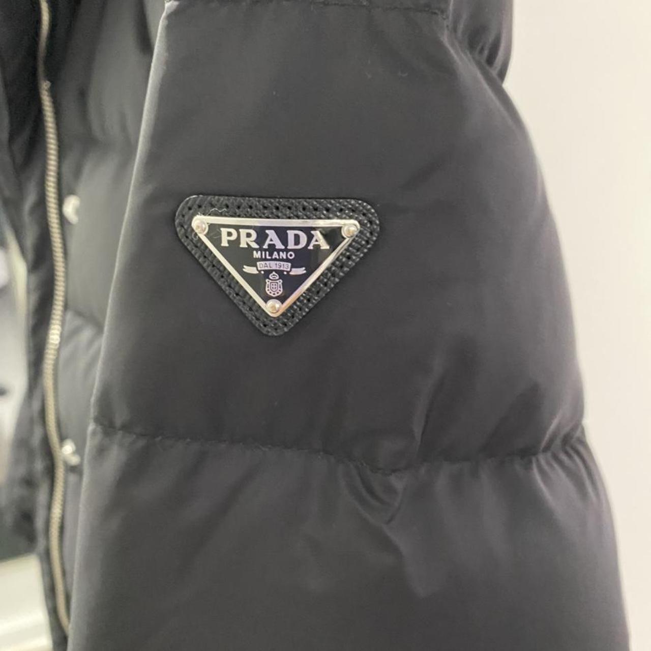 Women’s Prada Jacket Black size 40 Fits size... - Depop