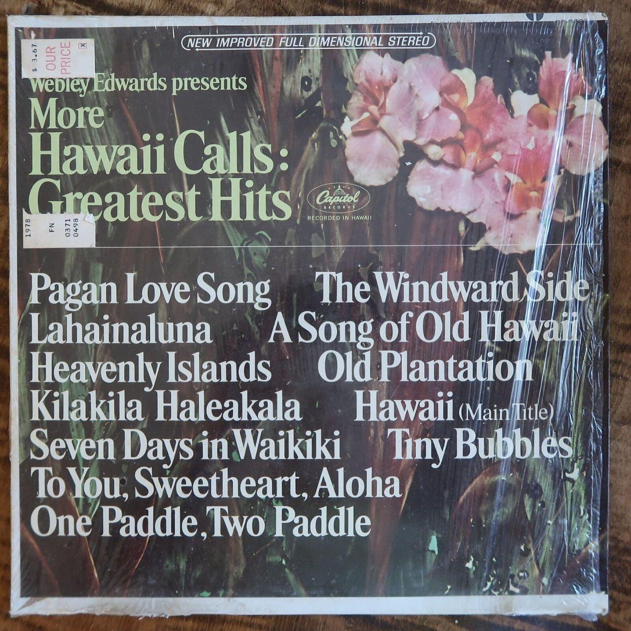 WEBLEY EDWARDS MORE HAWAII CALLS: GREATEST HITS... - Depop