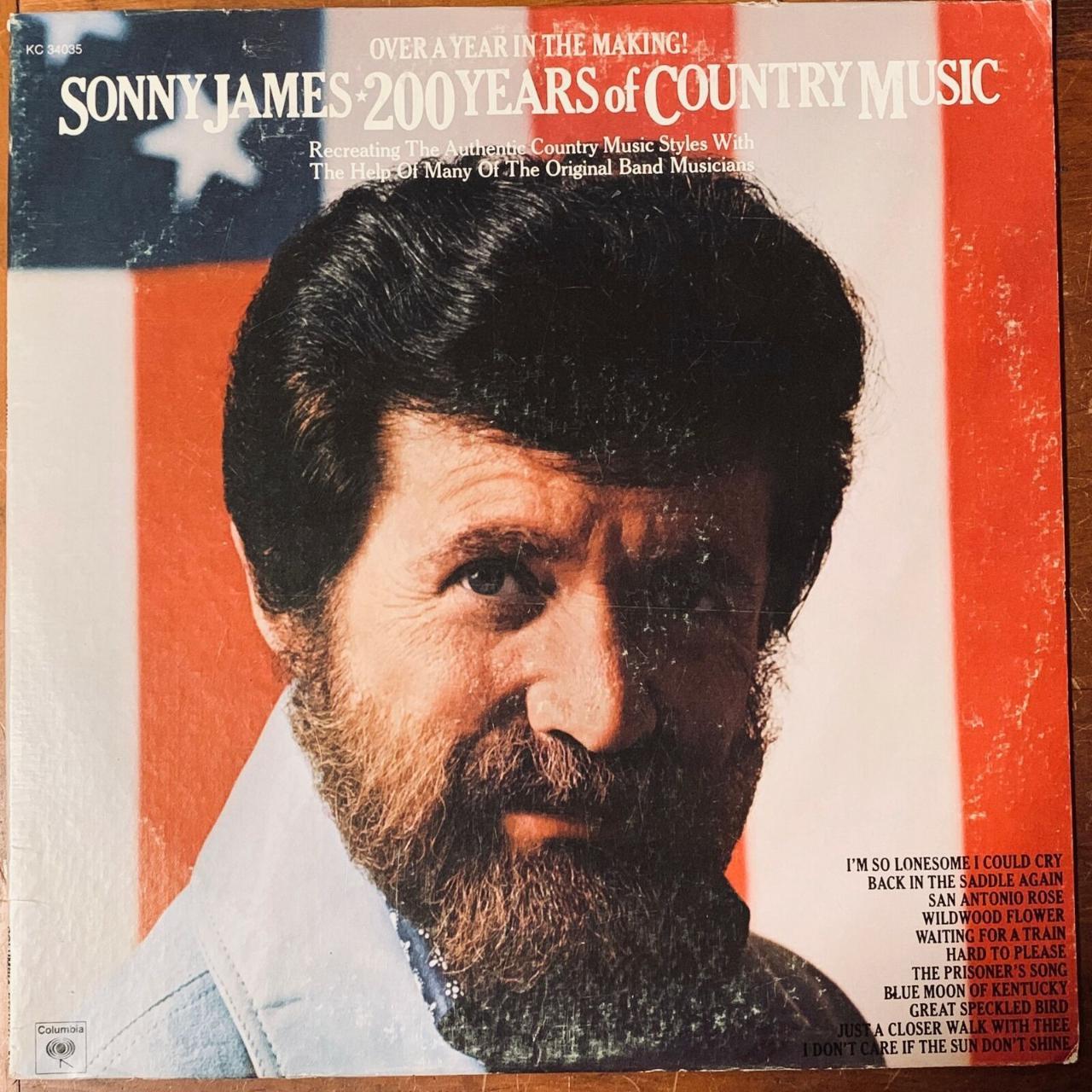 SONNY JAMES 200 YEARS OF COUNTRY MUSIC VINYL LP... - Depop