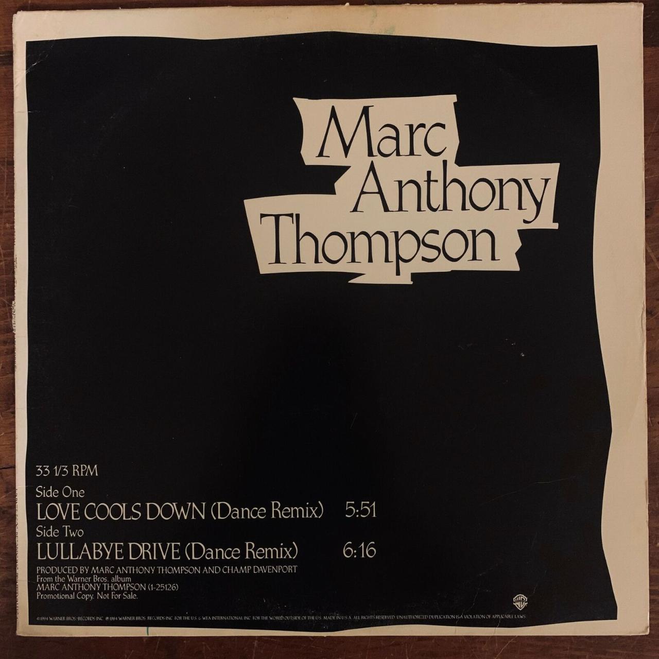 Marc Anthony Thompson