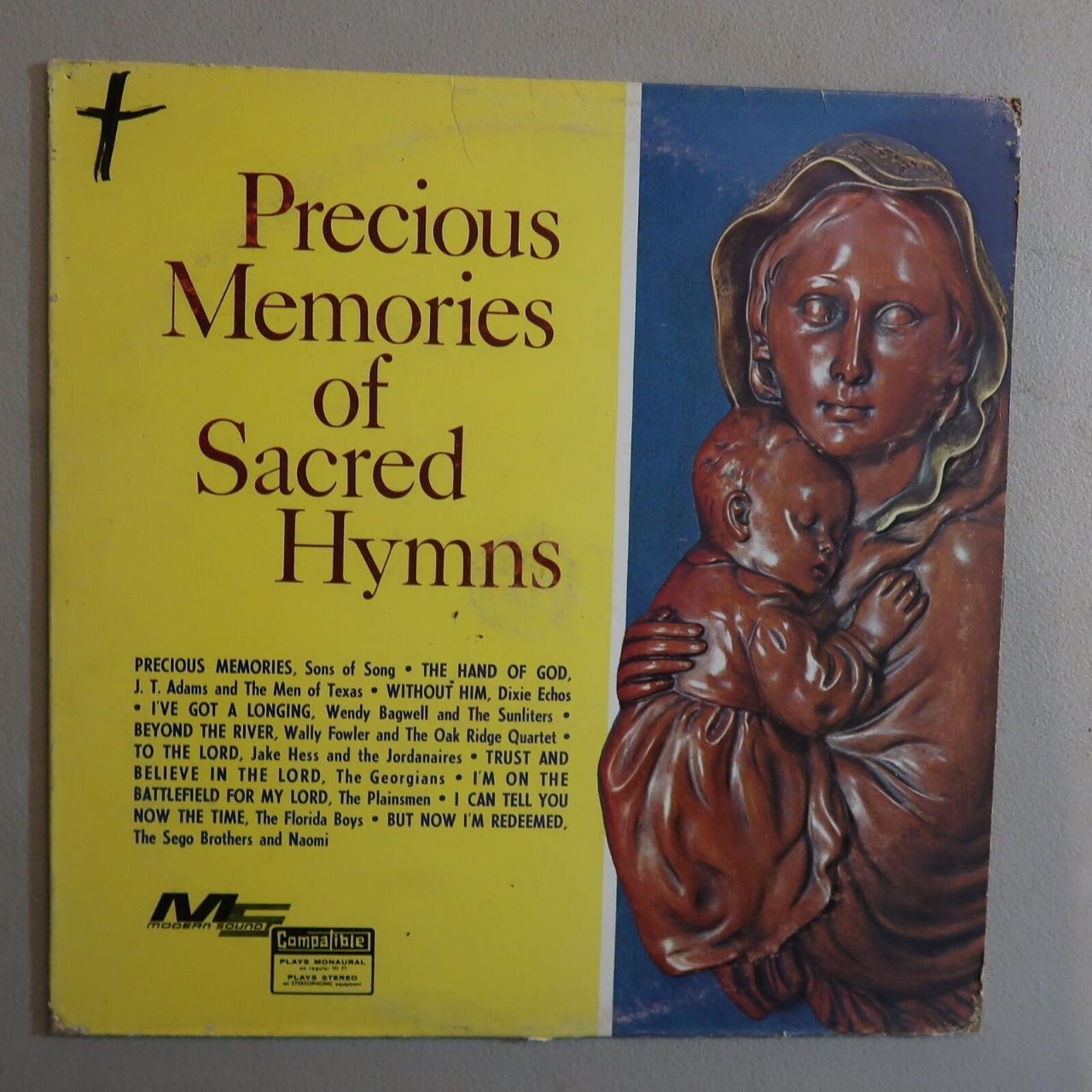 PRECIOUS MEMORIES OF SACRED HYMNS VINYL LP MODERN... | Depop