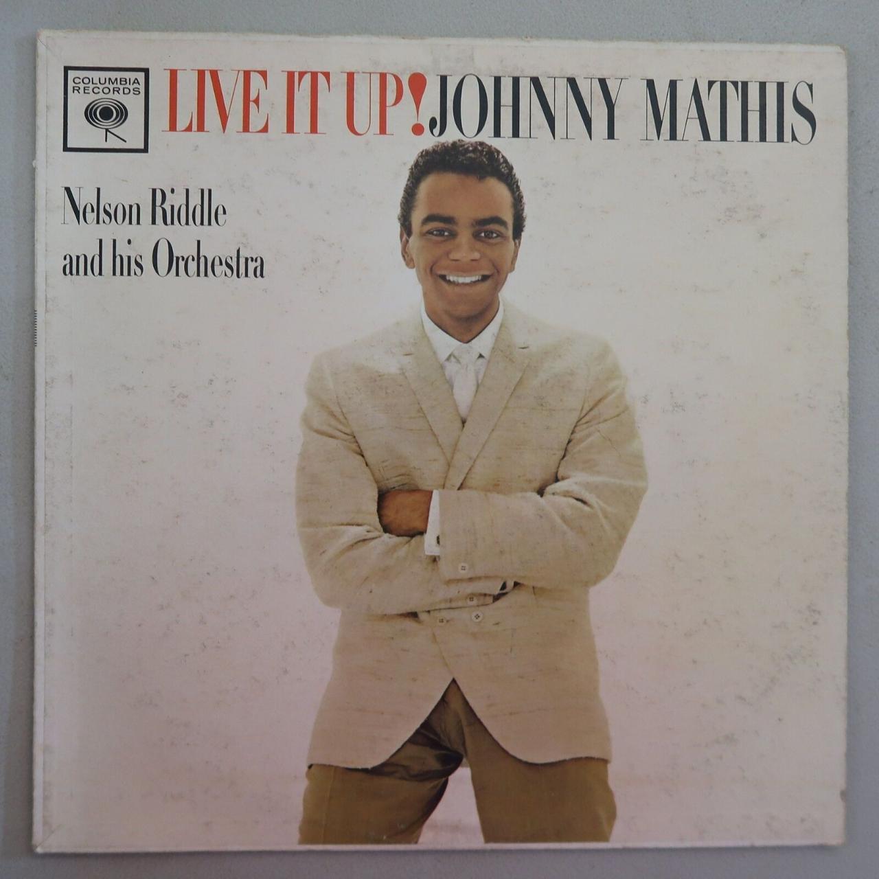 JOHNNY MATHIS LIVE IT UP! VINYL LP COLUMBIA RECORDS... - Depop