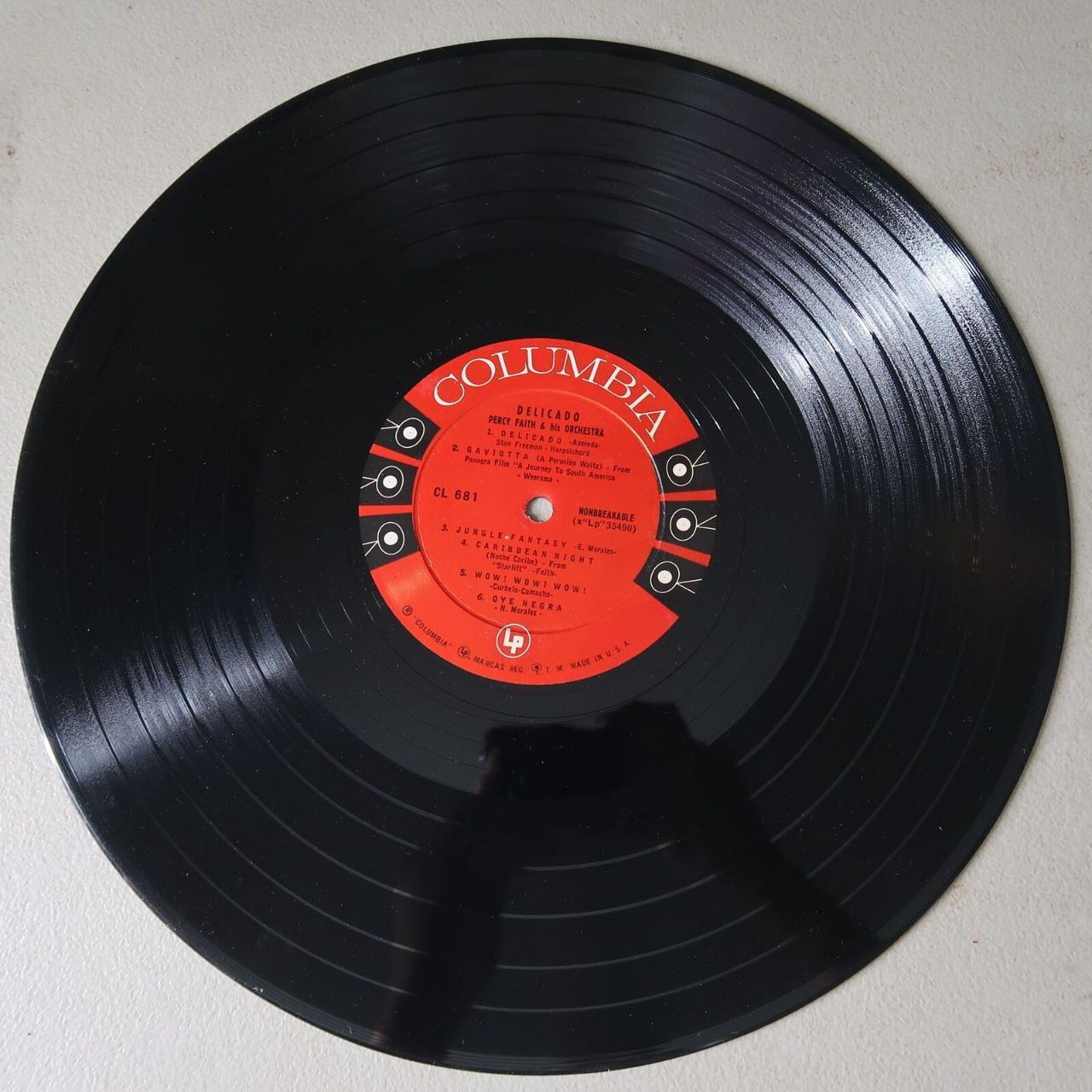 PERCY FAITH DELICADO VINYL LP COLUMBIA VG 93 Here... - Depop