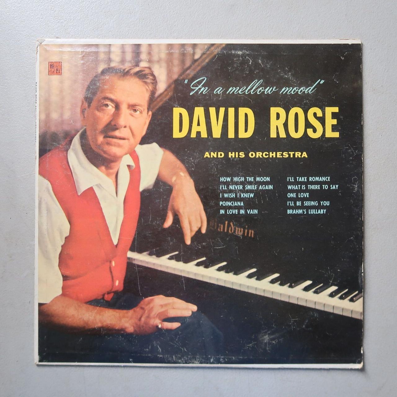 DAVID ROSE IN A MELLOW MOOD VINYL LP MASTERSEAL VG... - Depop