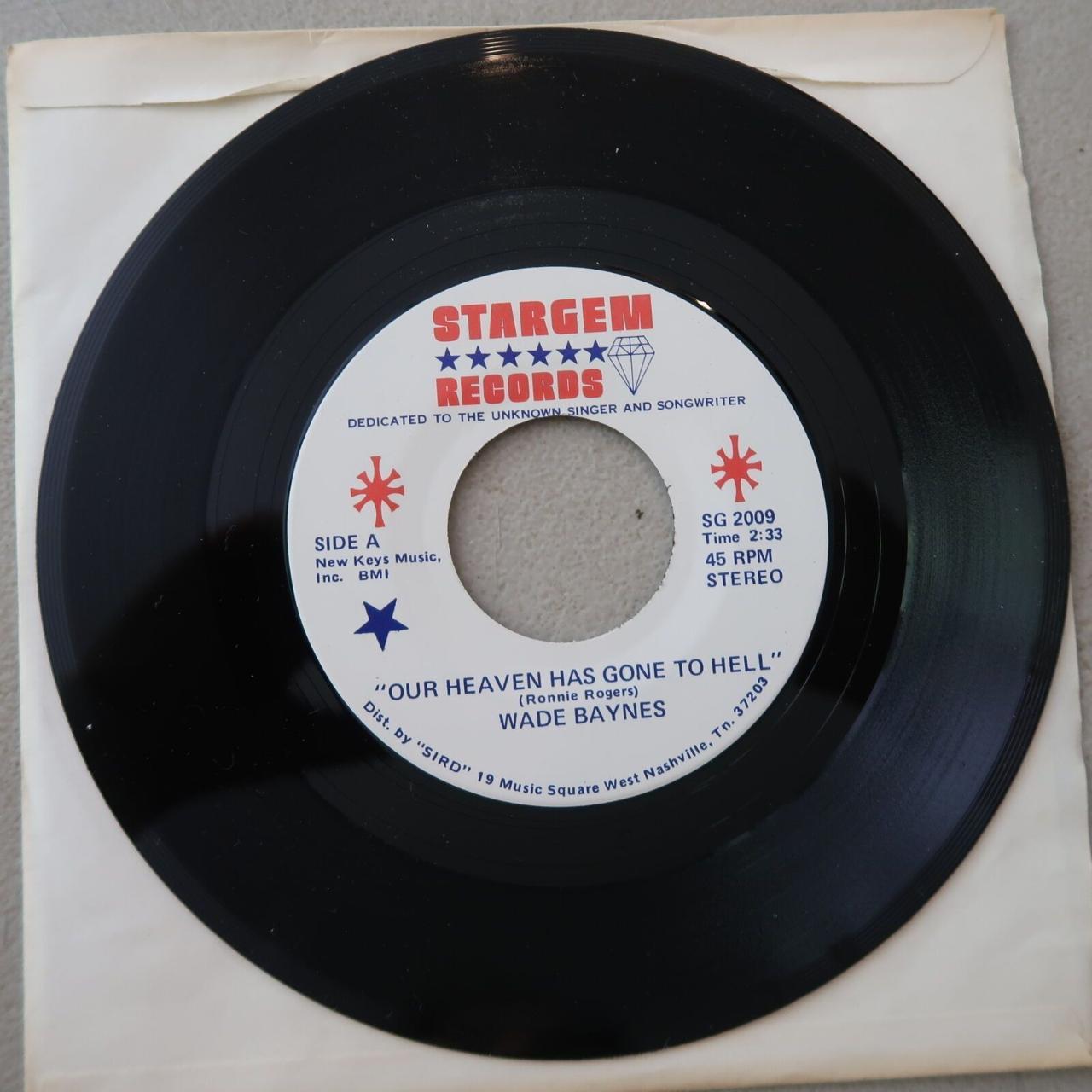 WADE BAYNES YOUR HEAVEN HAS GONE TO HELL/HARVEY... - Depop