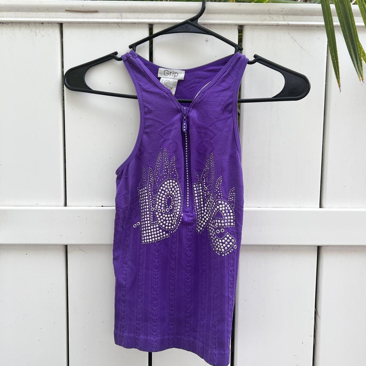 Women's Purple Vest | Depop