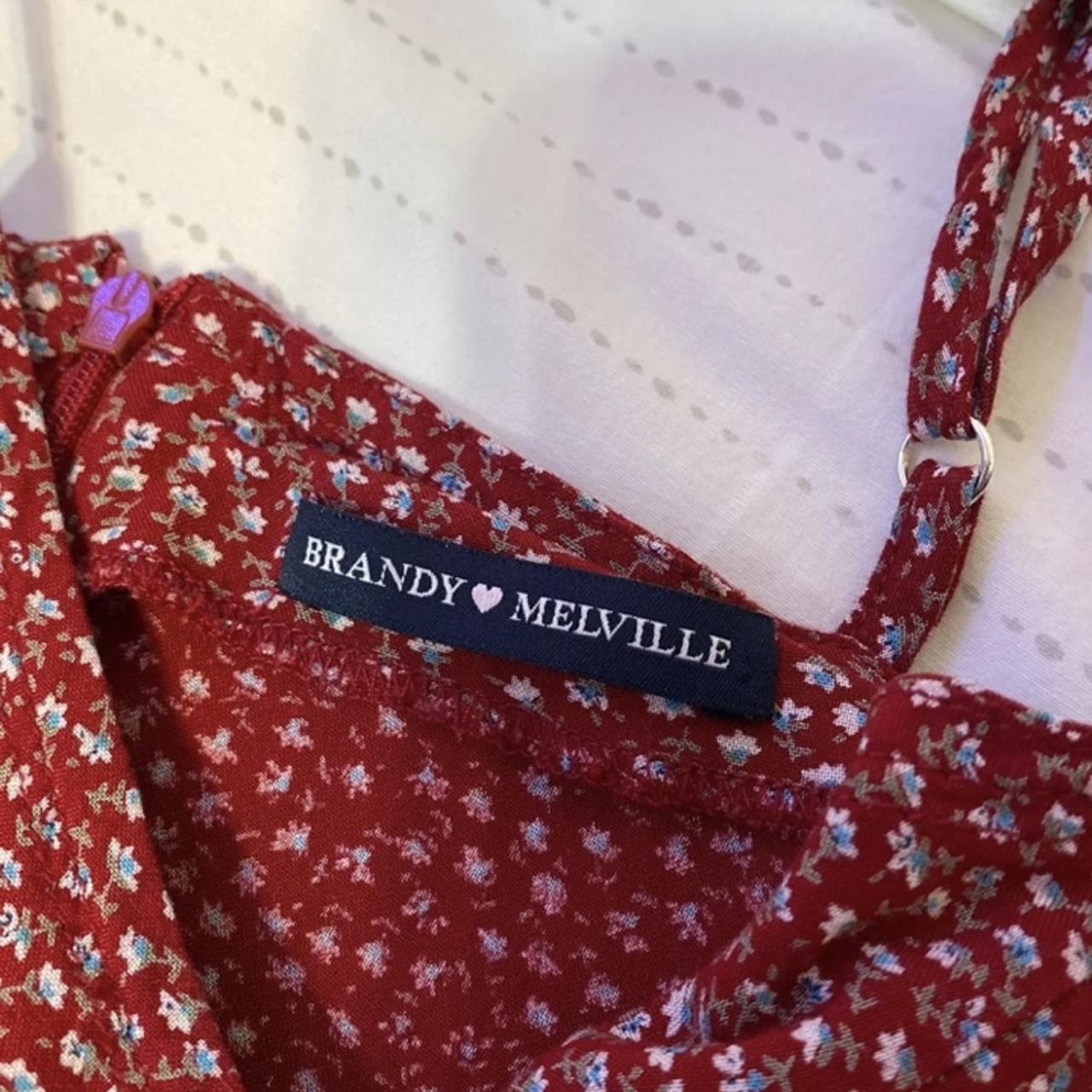 Red colleen dress Tags: brandy melville cara amara... - Depop