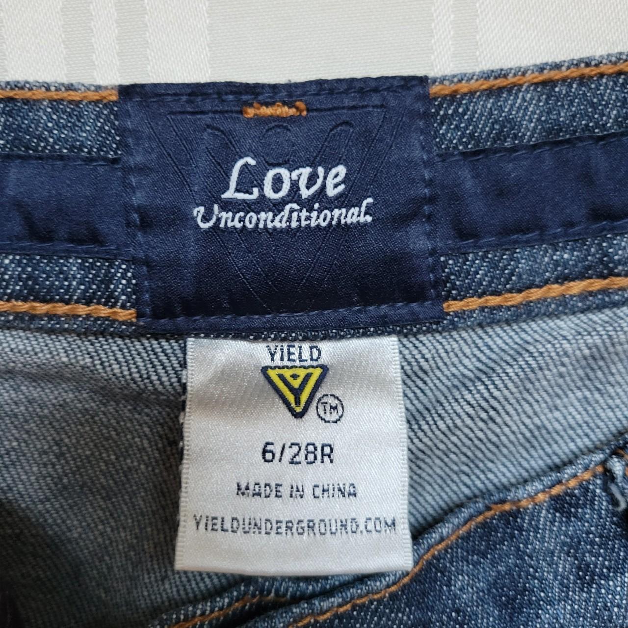 Love Unconditional Flare Jeans. Some wear at the... - Depop