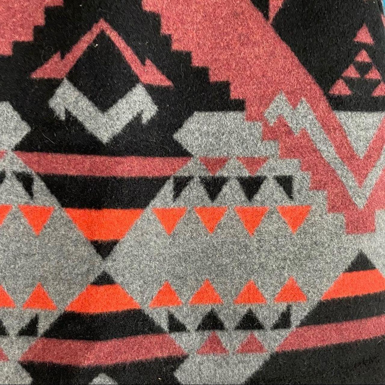 Gap Southwest Aztec Wool Blend Mini Skirt Ski Bell... - Depop