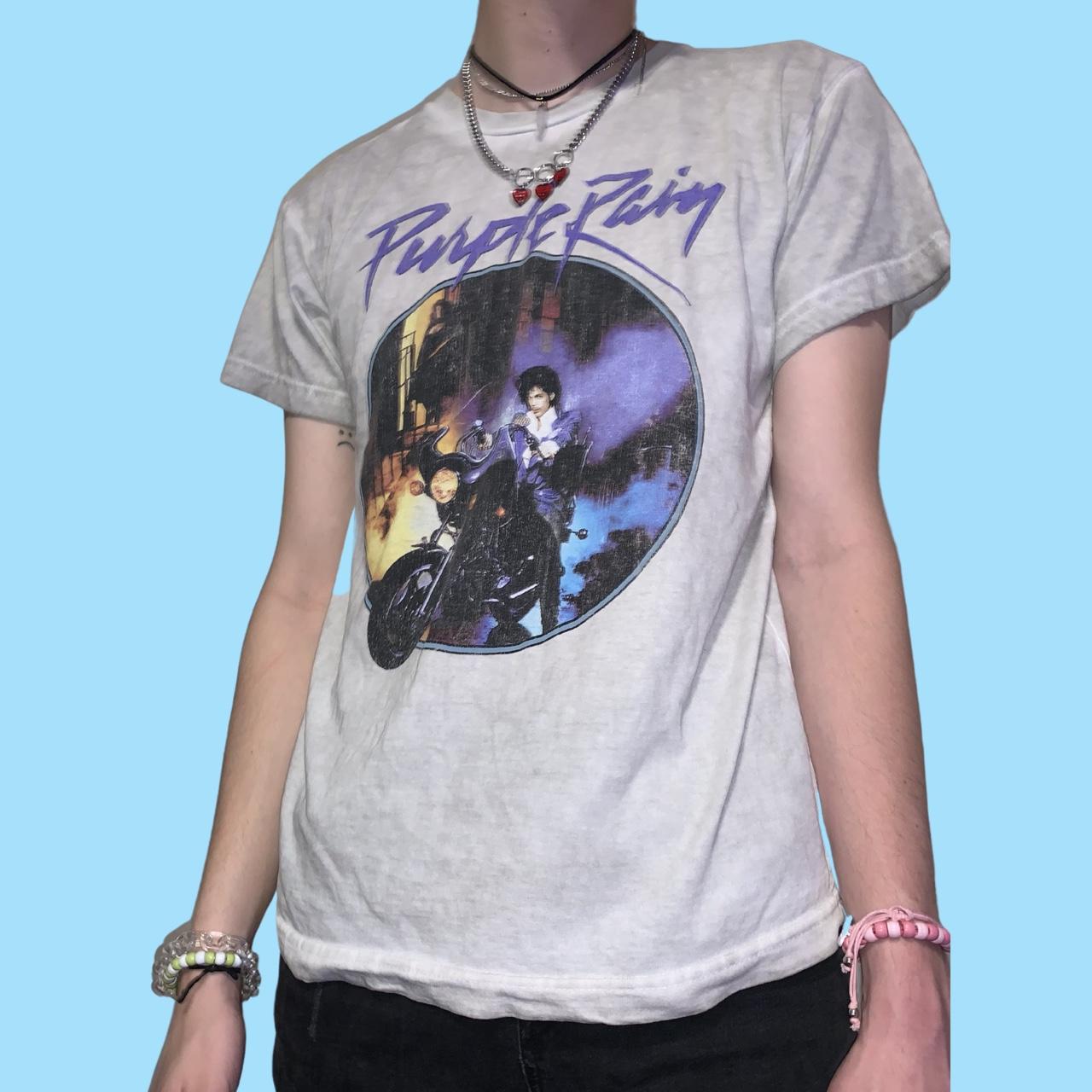Vintage prince purple rain T-shirt Looks great on... - Depop