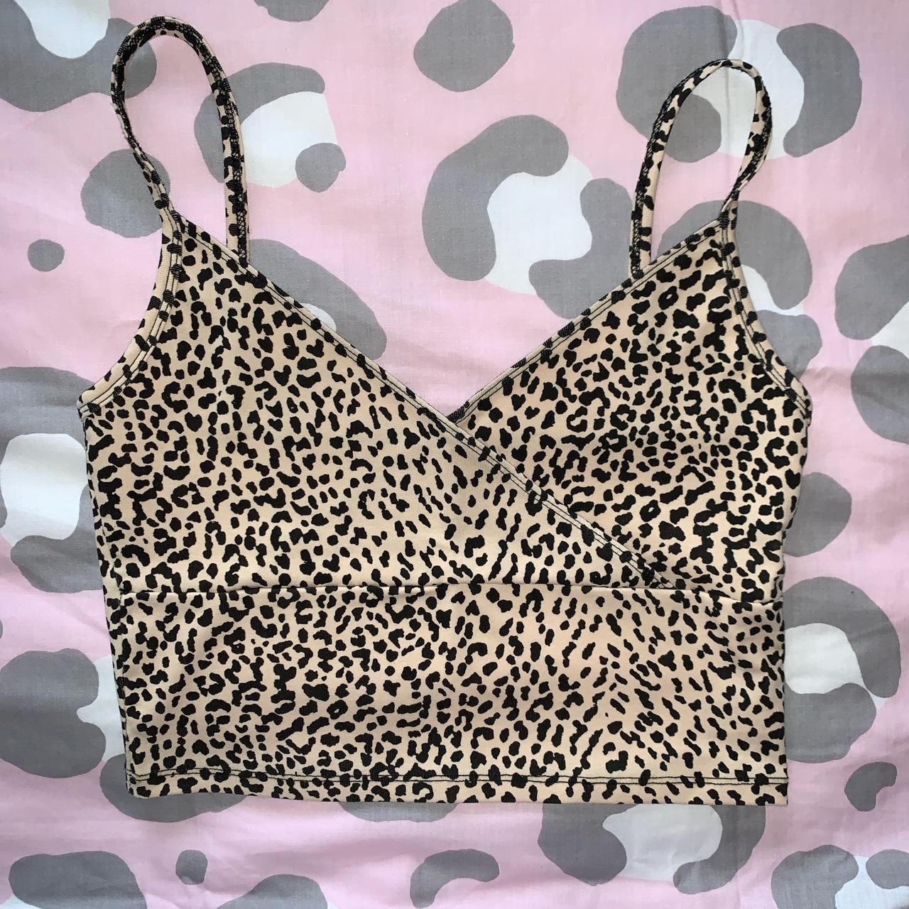 Shein leopard print cropped vest NEEDS TO GO... - Depop