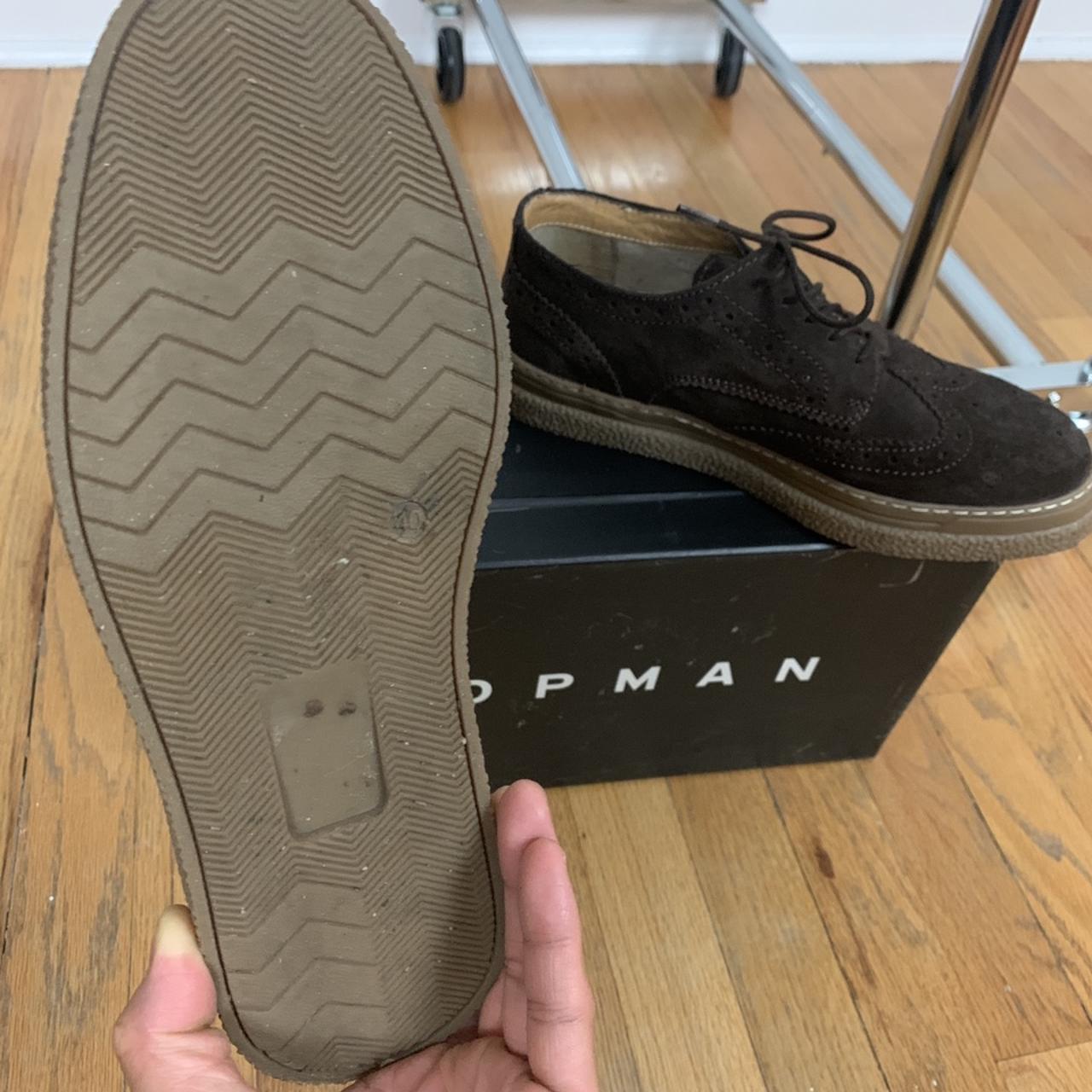 Some cute Brown Topman shoes. Box included fam. Worn... - Depop