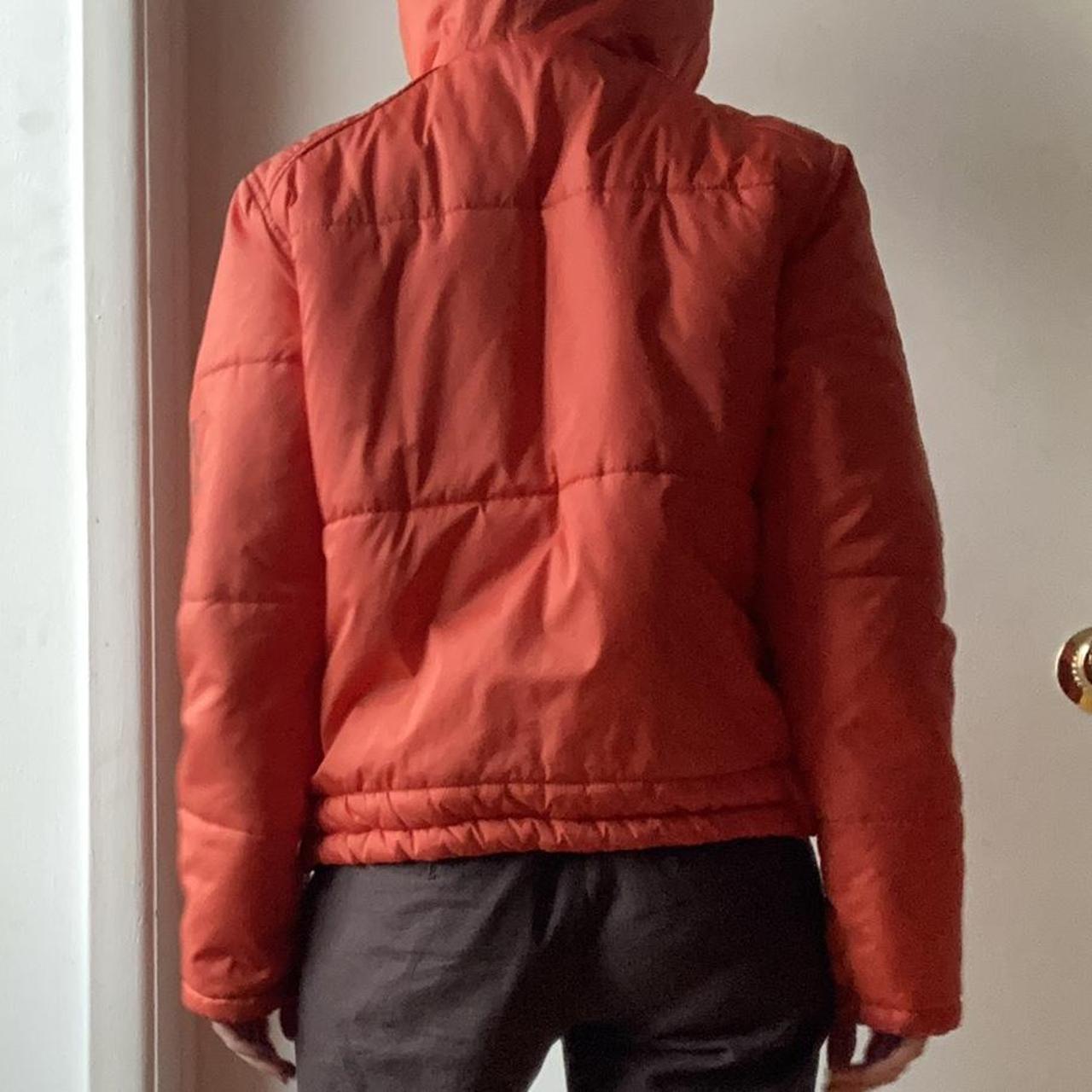 Orange Calvin Klein Jeans jacket / lightweight... - Depop