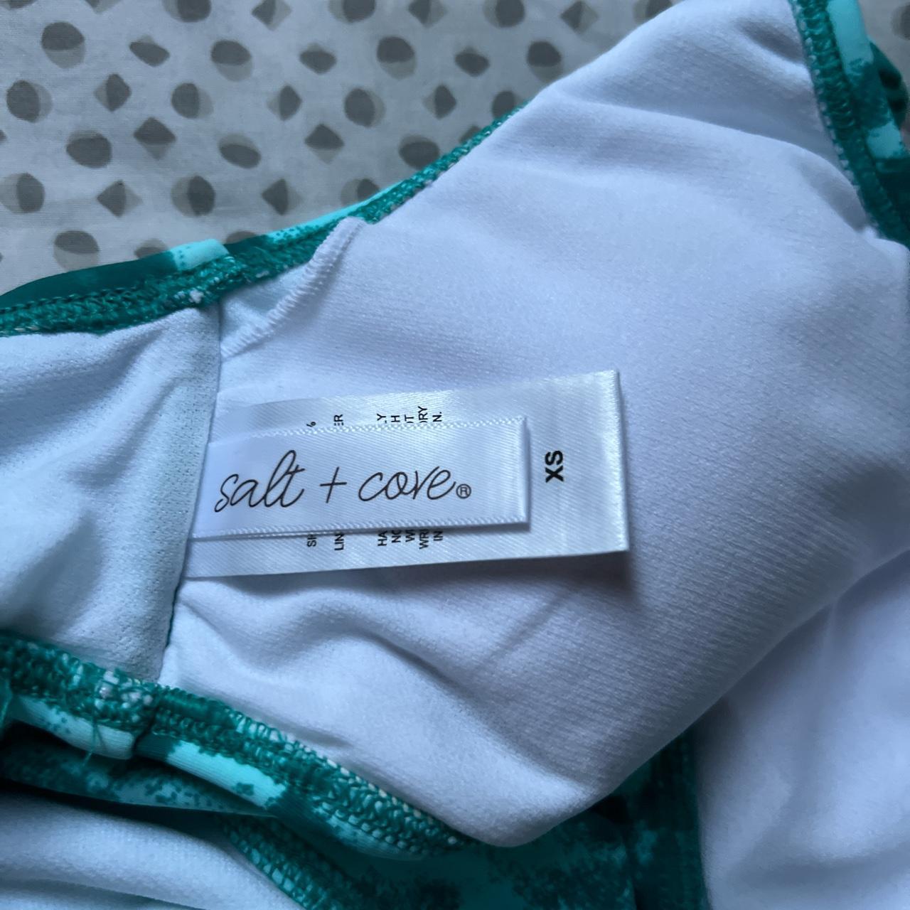 - salt + cove one shoulder tye dye bikini top - size... - Depop