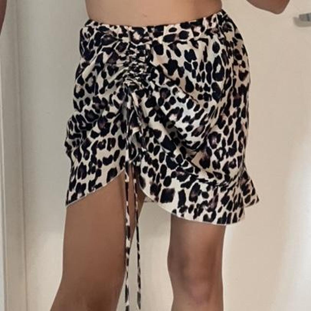 Leopard skirt #y2k #leopard - Depop