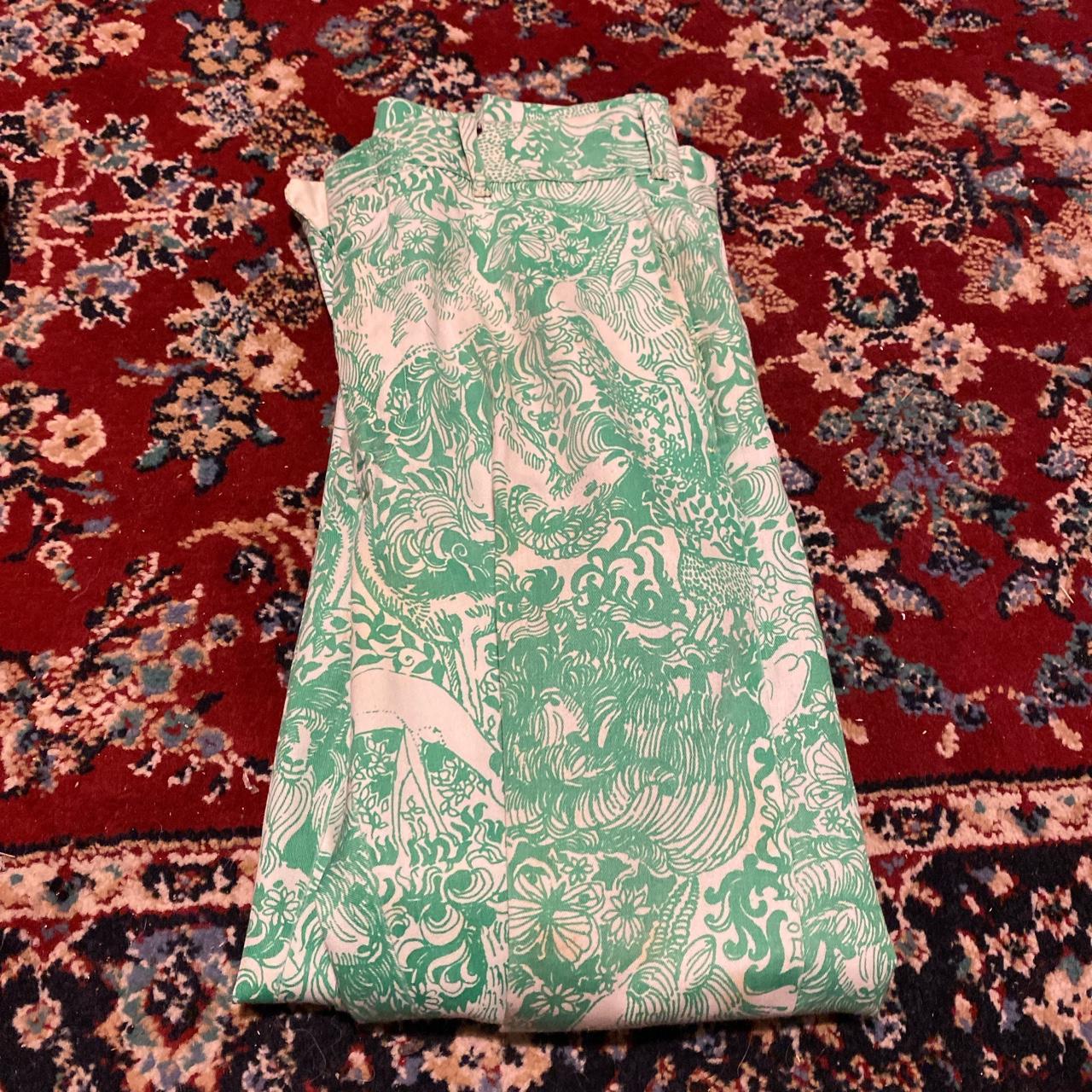 Vintage Lilly Pulitzer Mens Pants - Depop